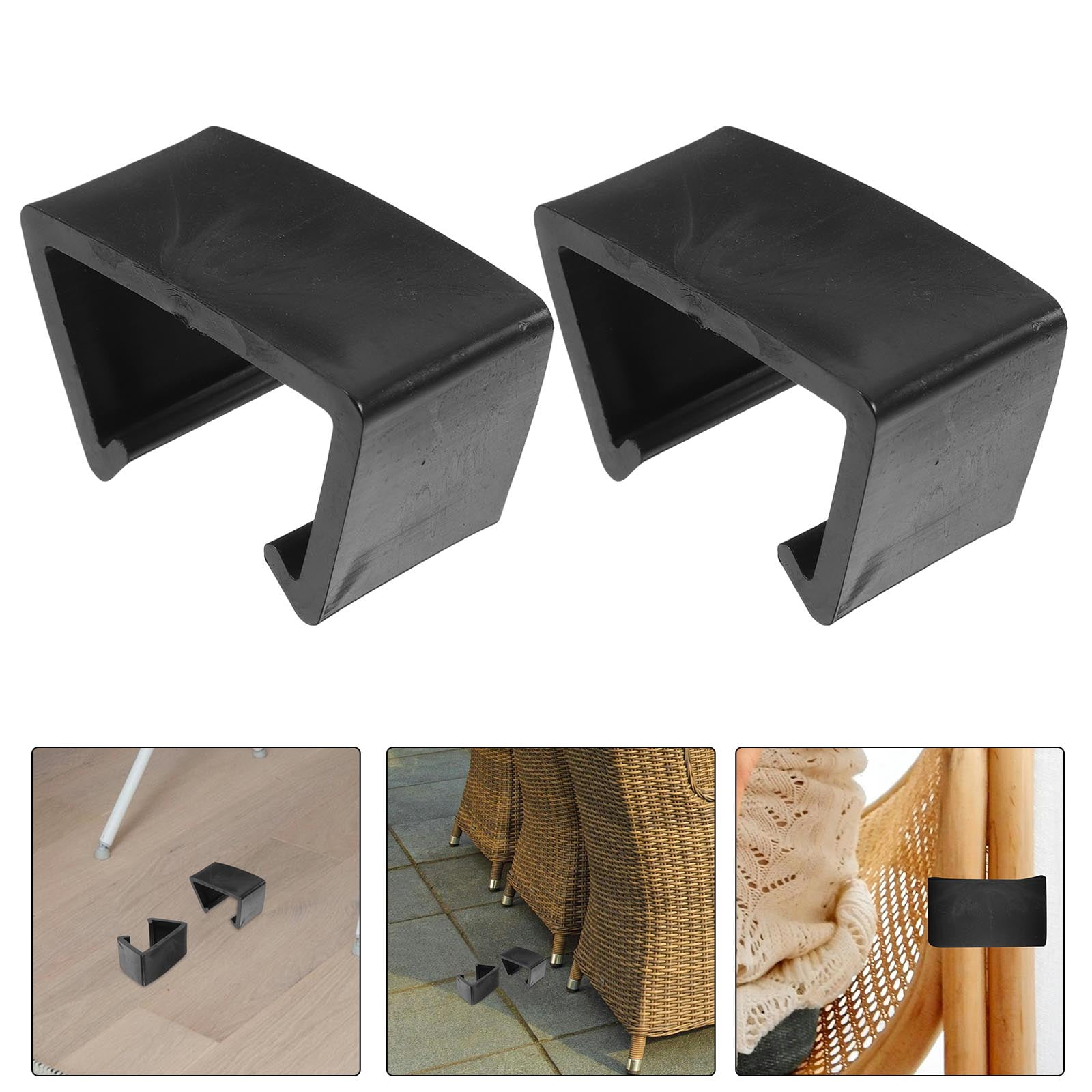 GOOHOCHY 4pcs Wicker Sofa Fastener Patio Furniture Clamps Sectional ...