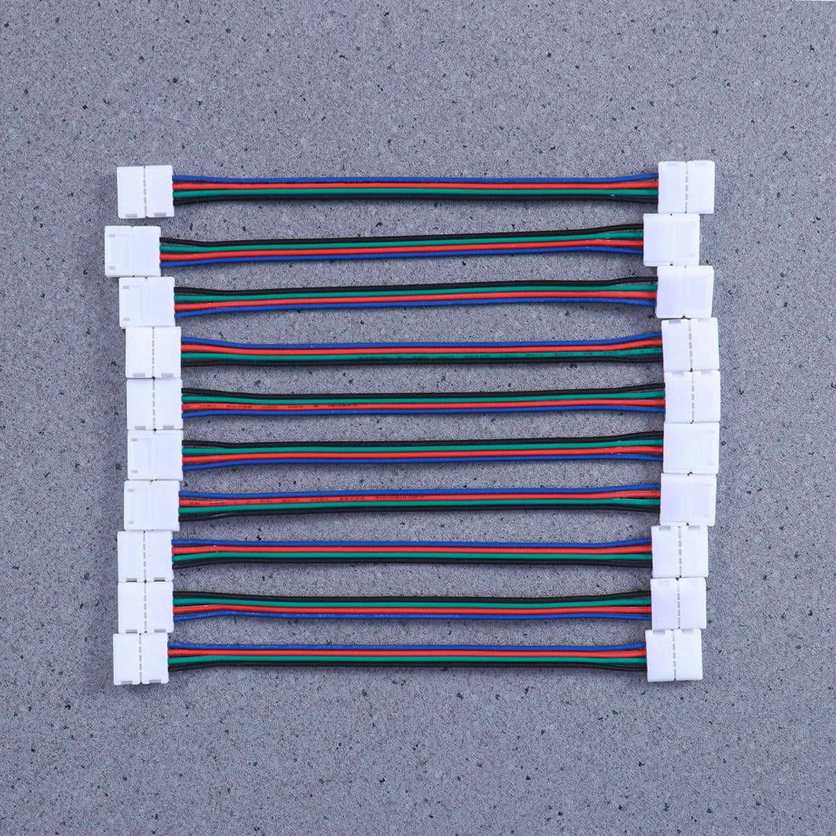 GOOHOCHY 5 Pcs Light Bar Connector LED Strip Connector Pack 5pcs ...