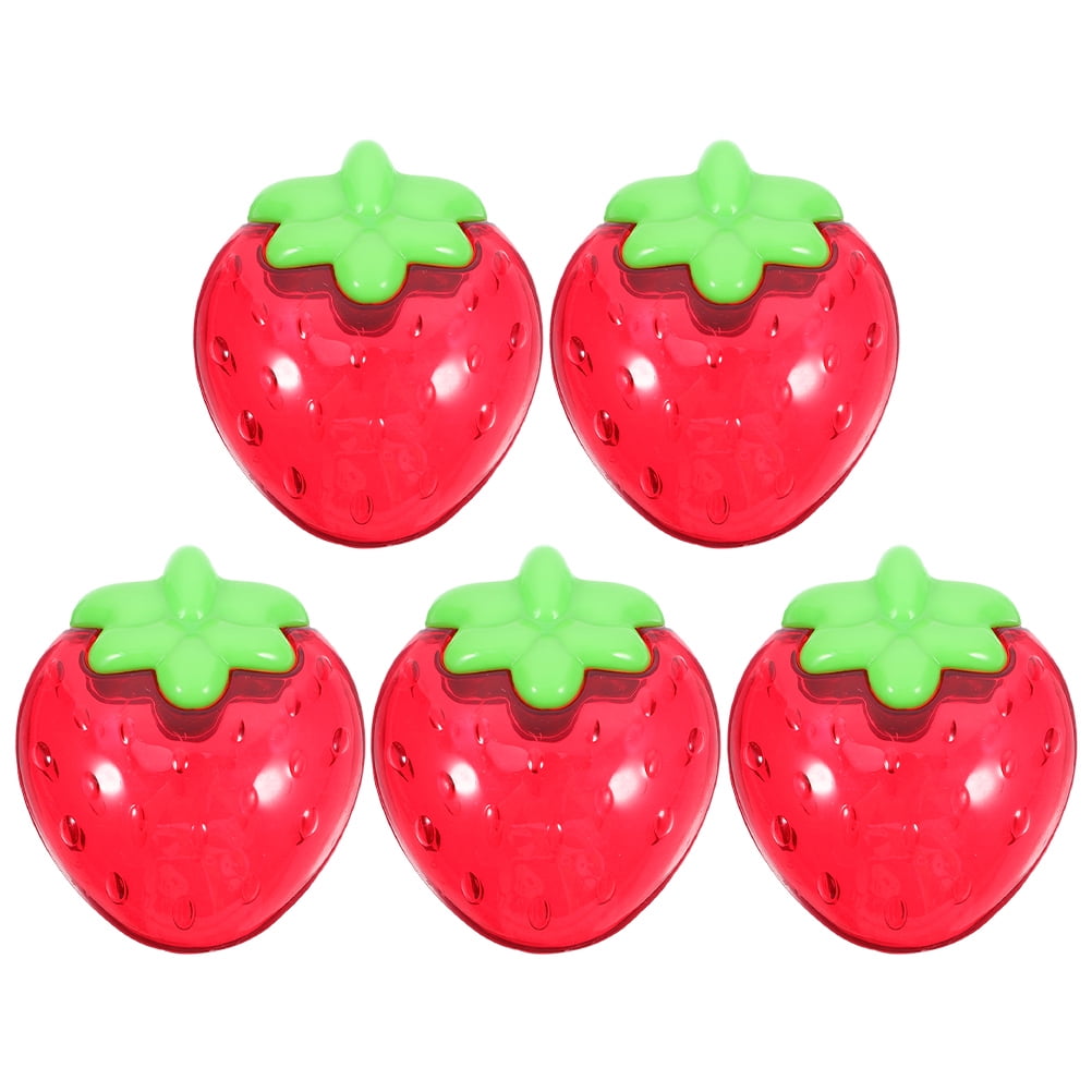GOOHOCHY 5 Pcs Strawberry Candy Box Boxes Birthday Decor Fruit Goody ...