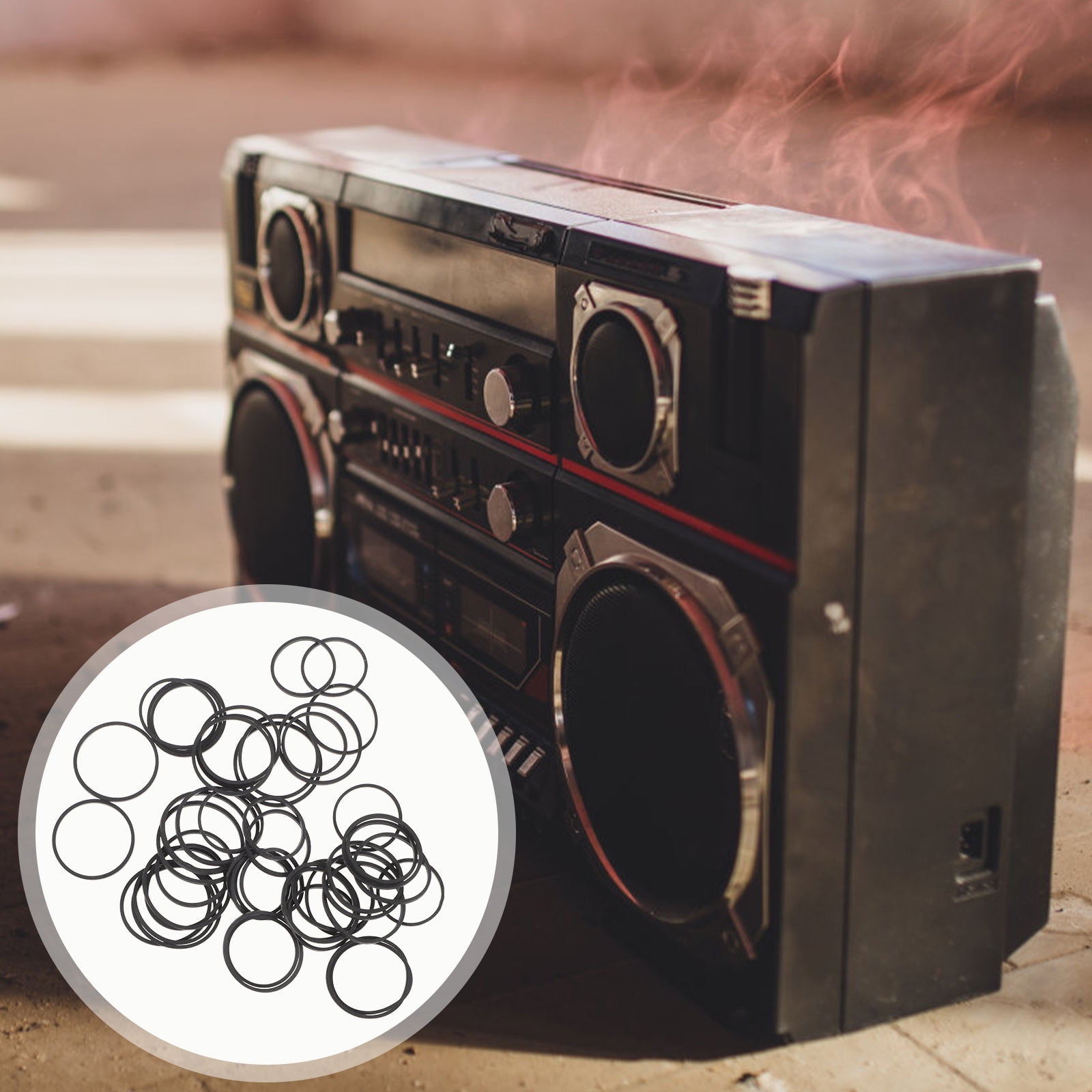 GOOHOCHY 50 Pcs Repair Easy-to-use Recorder Belts Recorder Accessories ...