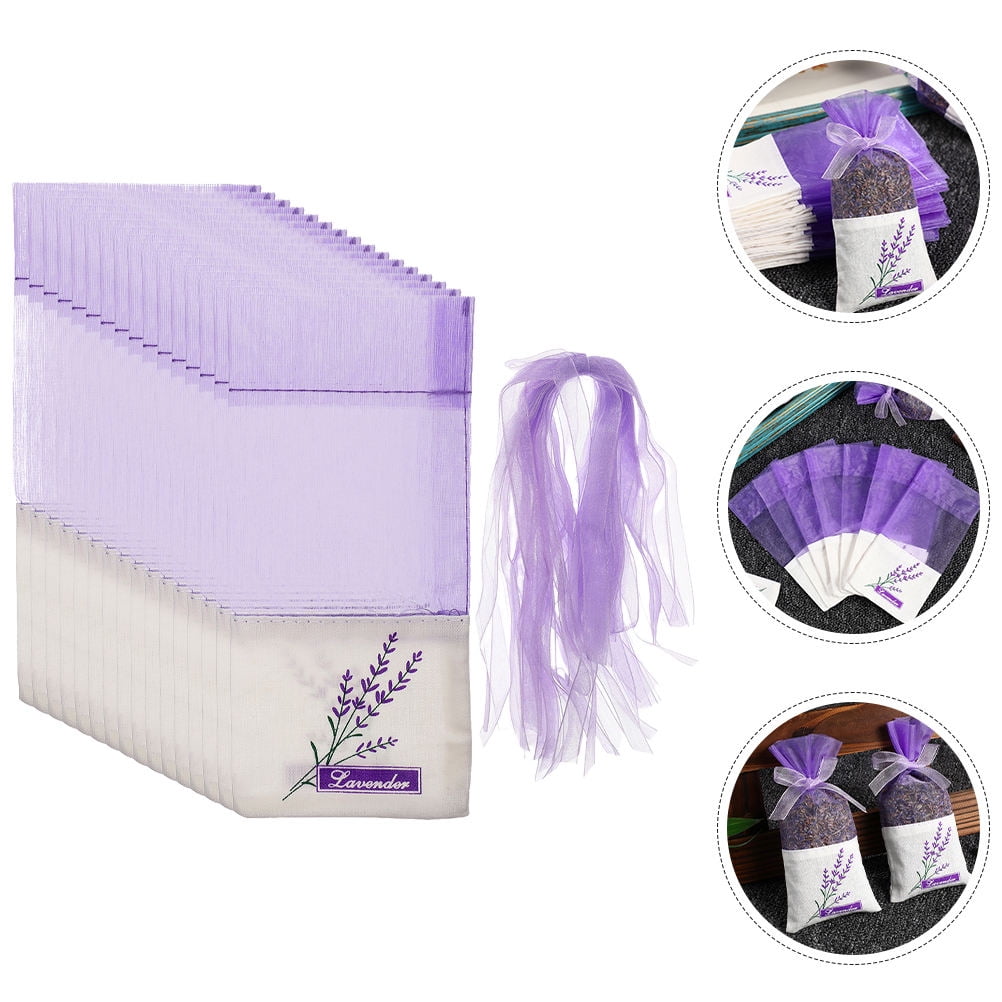 GOOHOCHY 50 Pcs Sachet Bag Lavender Sachets Empty Bags for Scent Travel ...