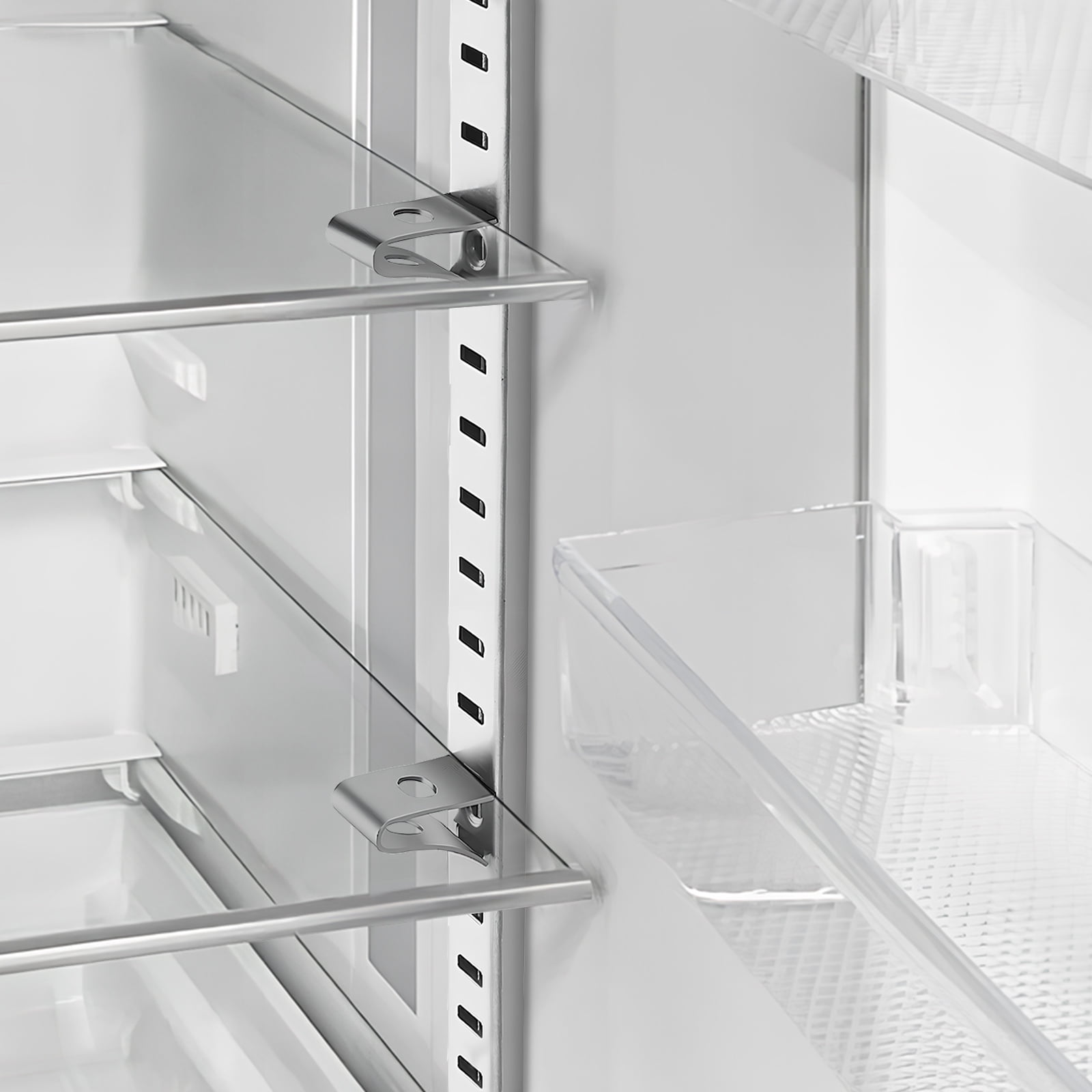 GOOHOCHY 50 Pcs Shelf Bracket Clips Cabinet Shelf Clips Support Clips ...