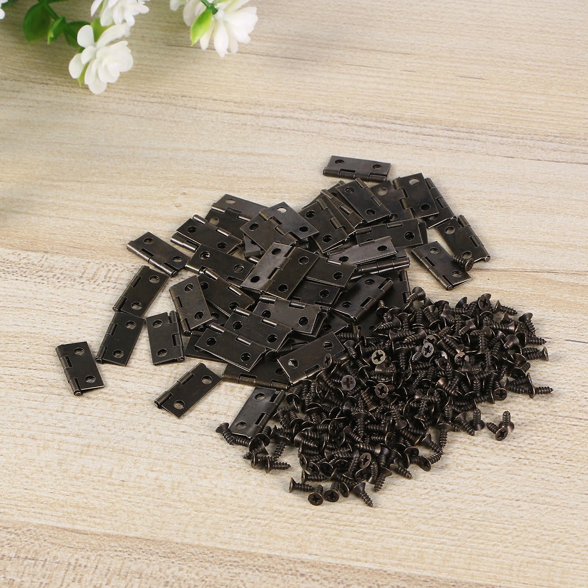 GOOHOCHY 500 pcs Heavy Duty Hinge Automatic Self Closing Spring Hinges ...