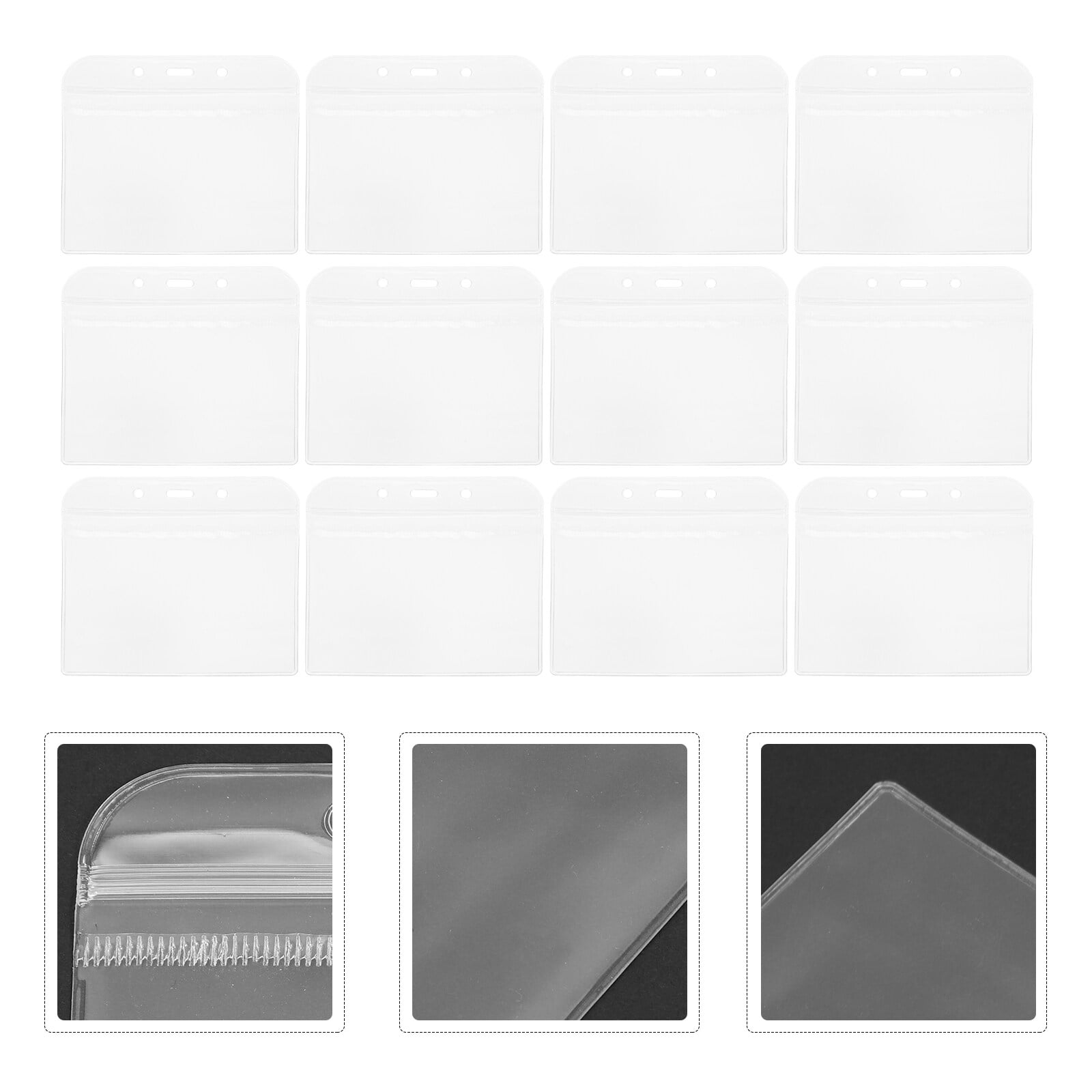GOOHOCHY 50Pcs Single Card Holder for Credit and ID Cards - Walmart.com