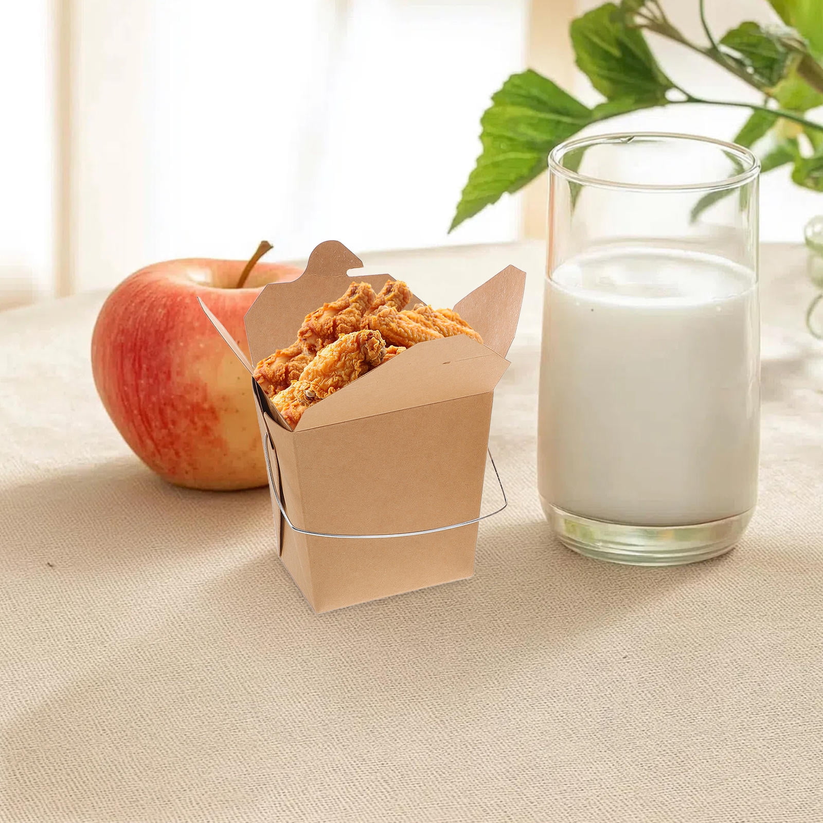 GOOHOCHY 50pcs Chinese Paper Take Out Pails Chinese Food Boxes with ...