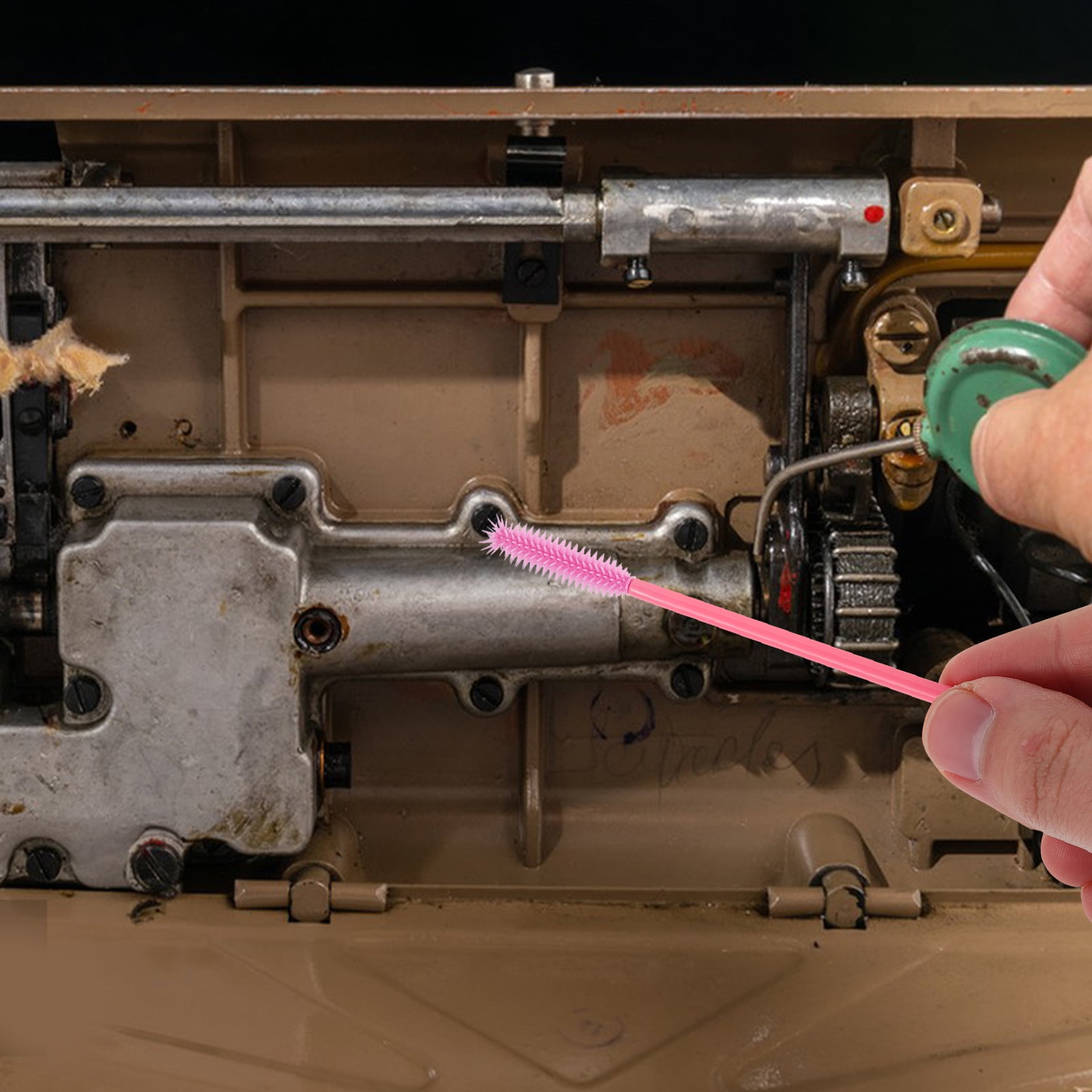 GOOHOCHY 50pcs Sewing Machine Cleaning Brushes Corner And Crevice Brush ...