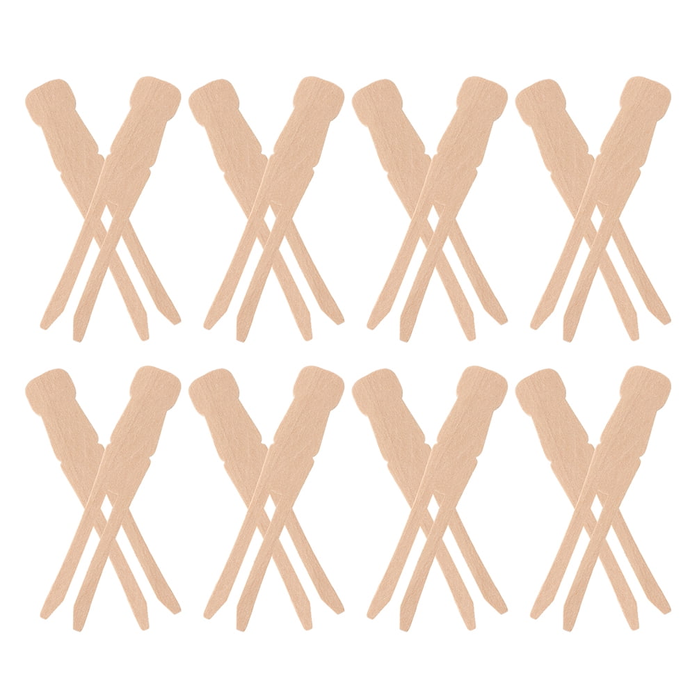 GOOHOCHY 50pcs Wooden Clothes Pegs Heavy Duty Clothesline Clips Wooden ...