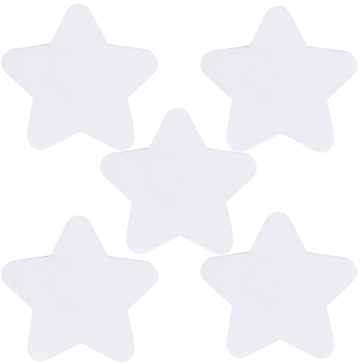 GOOHOCHY 5Pcs Artist Board For Oil Painting Acrylic Round Star Shape ...