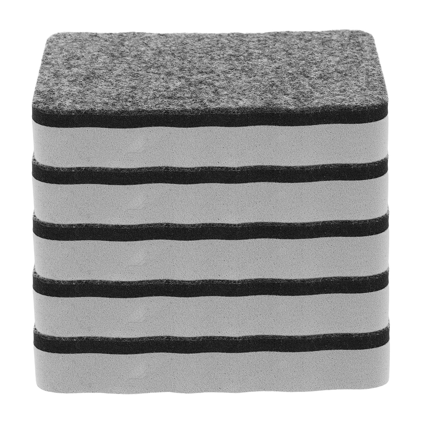 GOOHOCHY 5pcs Magnetic EVA Felt Whiteboard Erasers Reusable Dry Erase ...