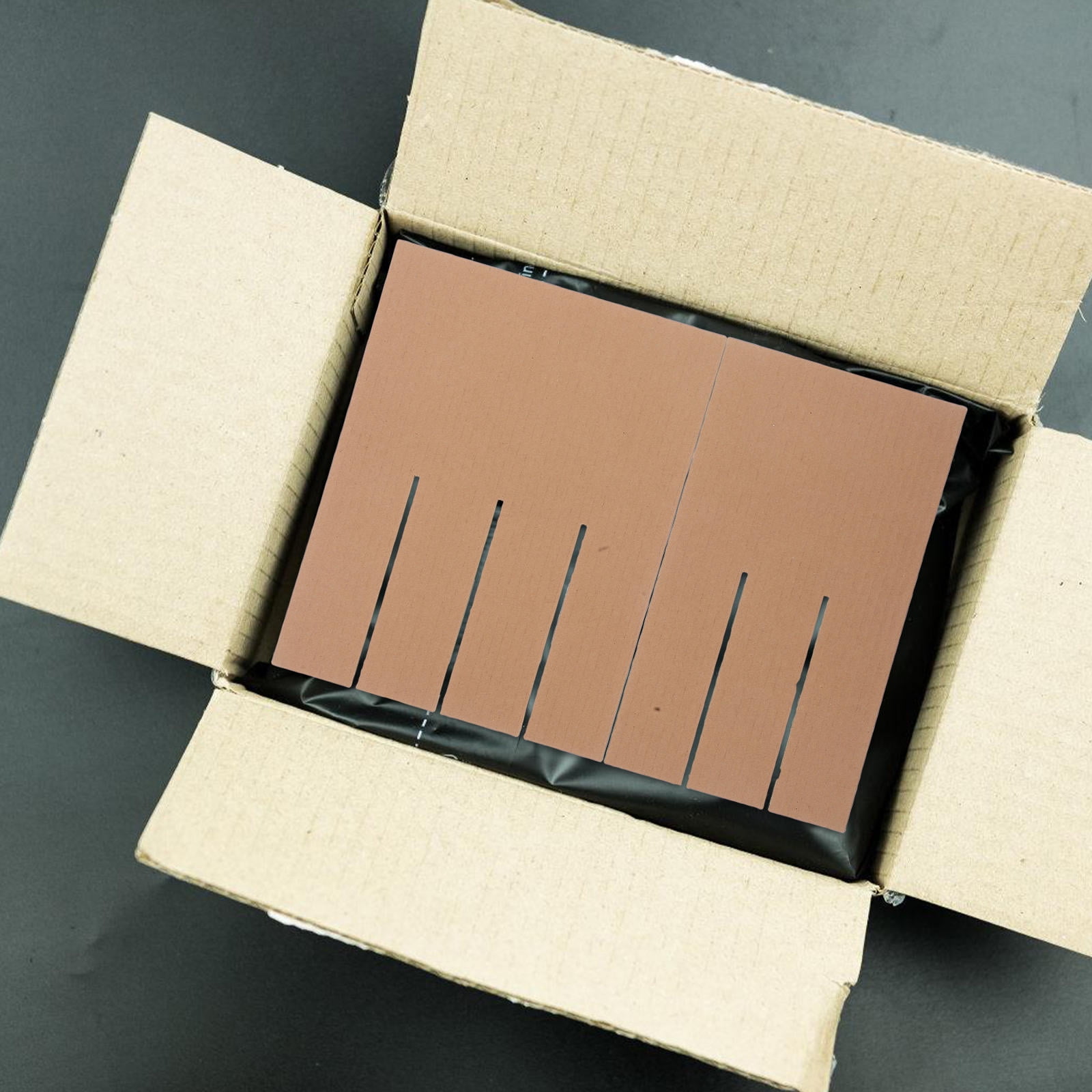 GOOHOCHY 5pcs Glass Divider Moving Kit With Cardboard Cell Dividers For ...