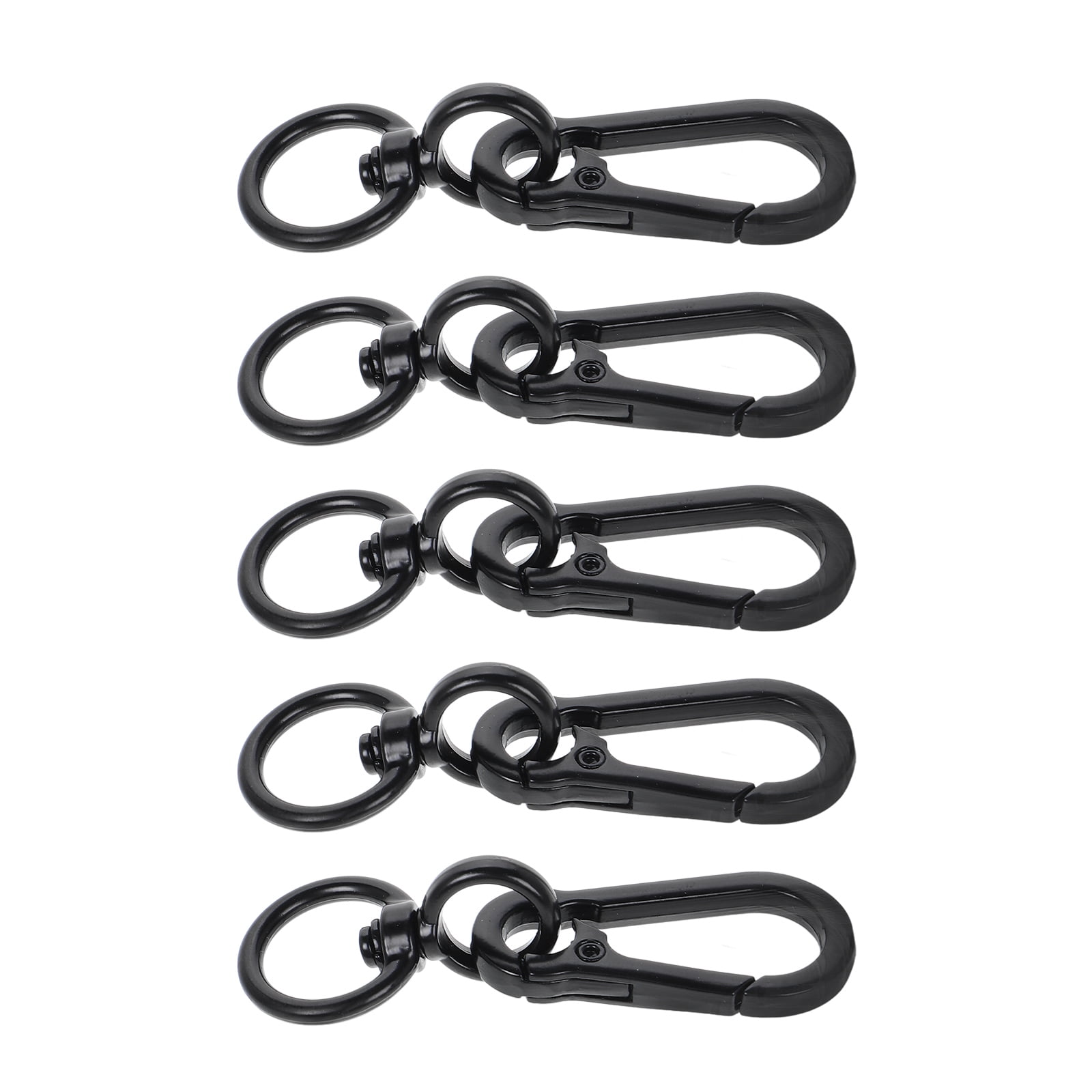 GOOHOCHY 5pcs Metal Swivel Carabiner Clips Rotating Locking Carabiner ...