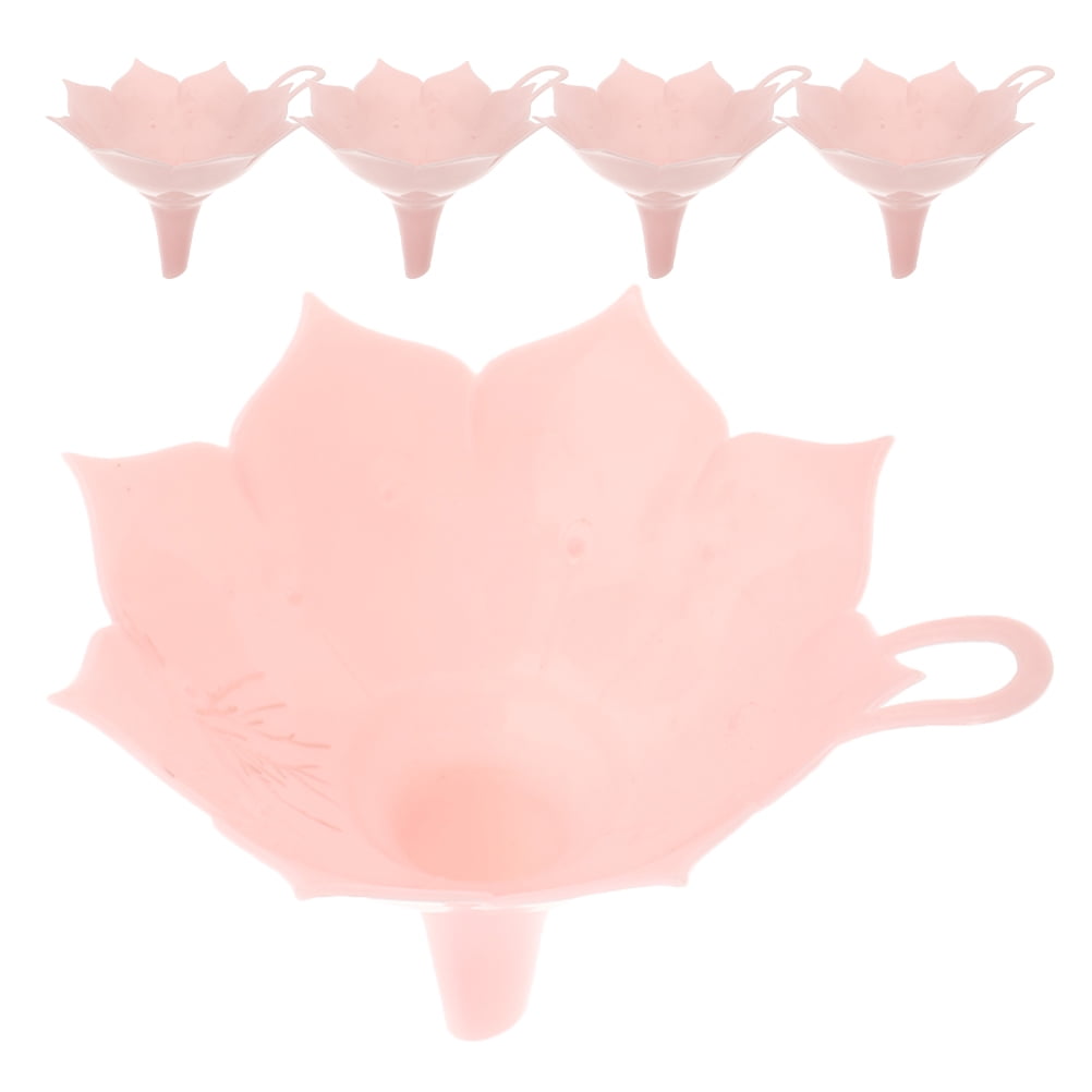 GOOHOCHY 5pcs Multi-Purpose Funnel For Kitchen Wide Opening Plastic ...