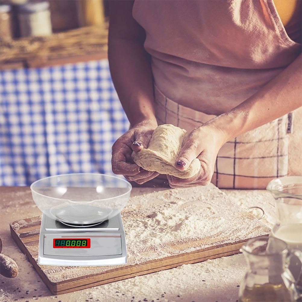 GOOHOCHY 5pcs Plastic Weighing Tray Kitchen Digital Scale Serving Tray ...