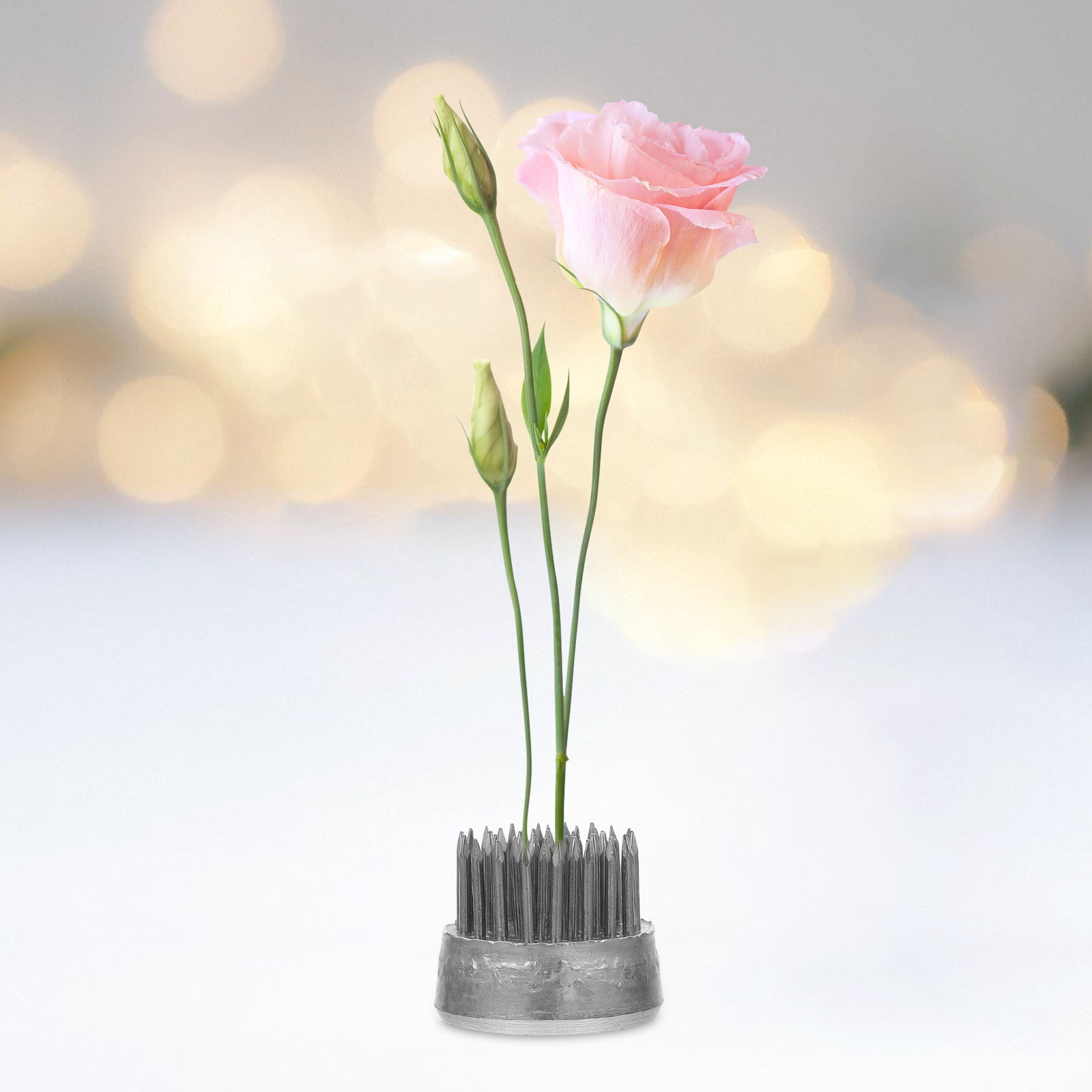 HONMEET Silver Flower Arrangement Bases Traditional Chinese Style For ...