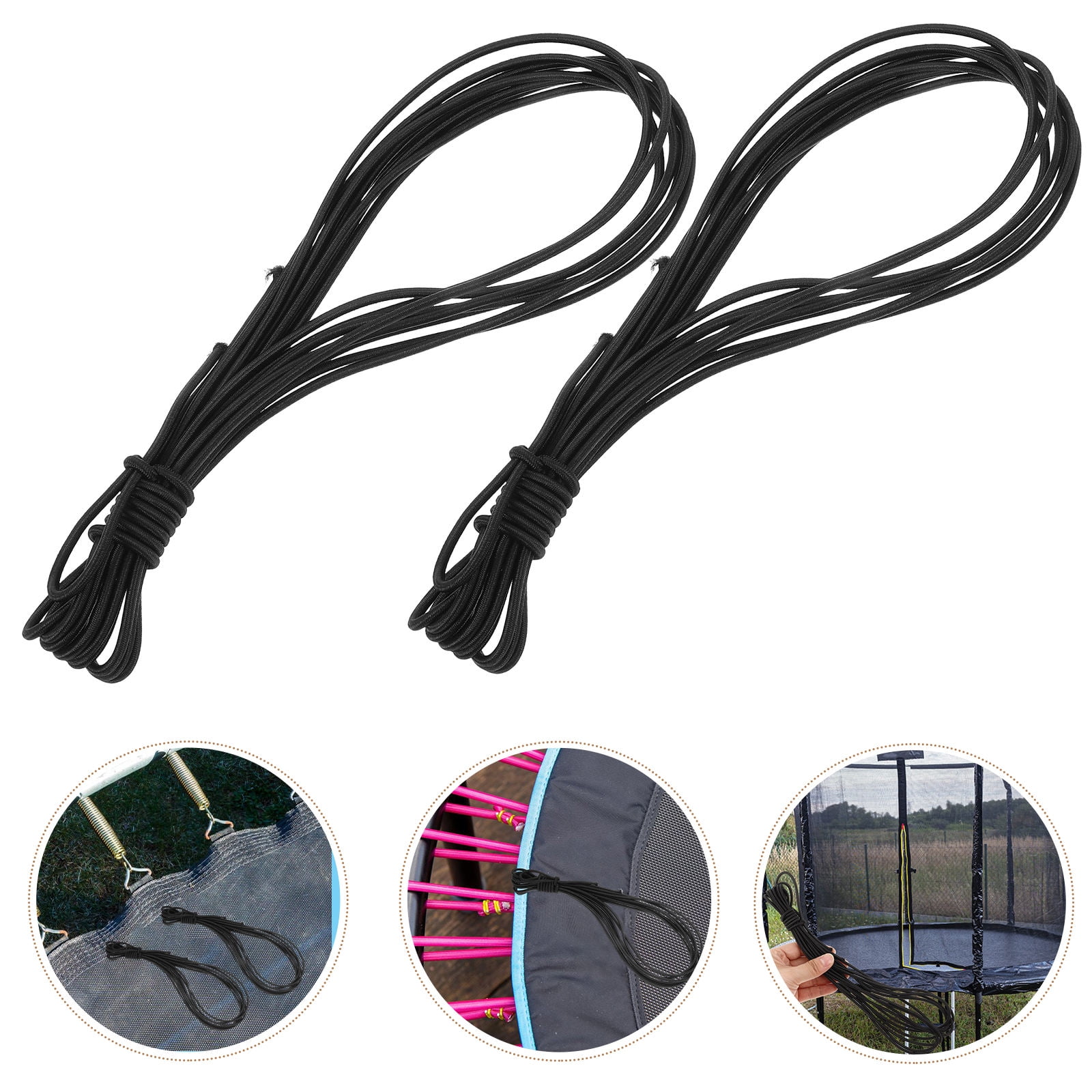 GOOHOCHY 5pcs Trampoline Tie Down Rope Trampoline Netting Rope ...