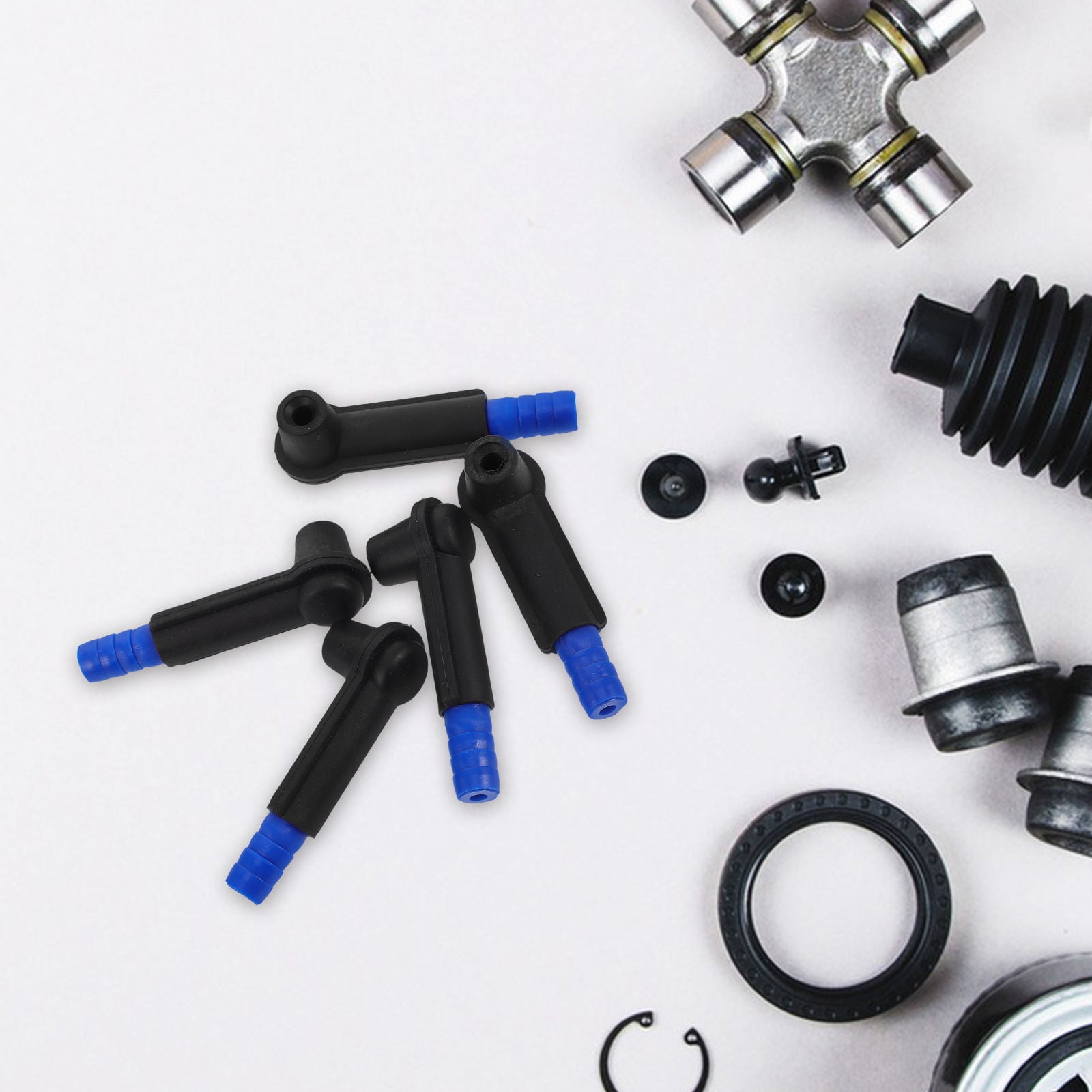 GOOHOCHY 5pcs Universal Brake Bleeder Adapter Professional Fluid Pipe ...