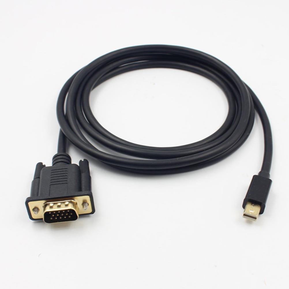 GOOHOCHY 6 Feet 1.8 Mini DisplayPort to VGA Adapter Gold Plated ...