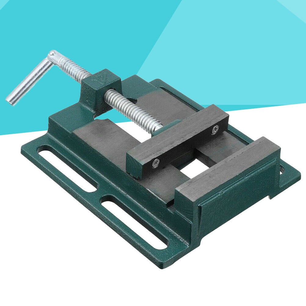 GOOHOCHY 6 Inch Cast Iron Drill Press Vise Table Vise Small Bench Clamp ...