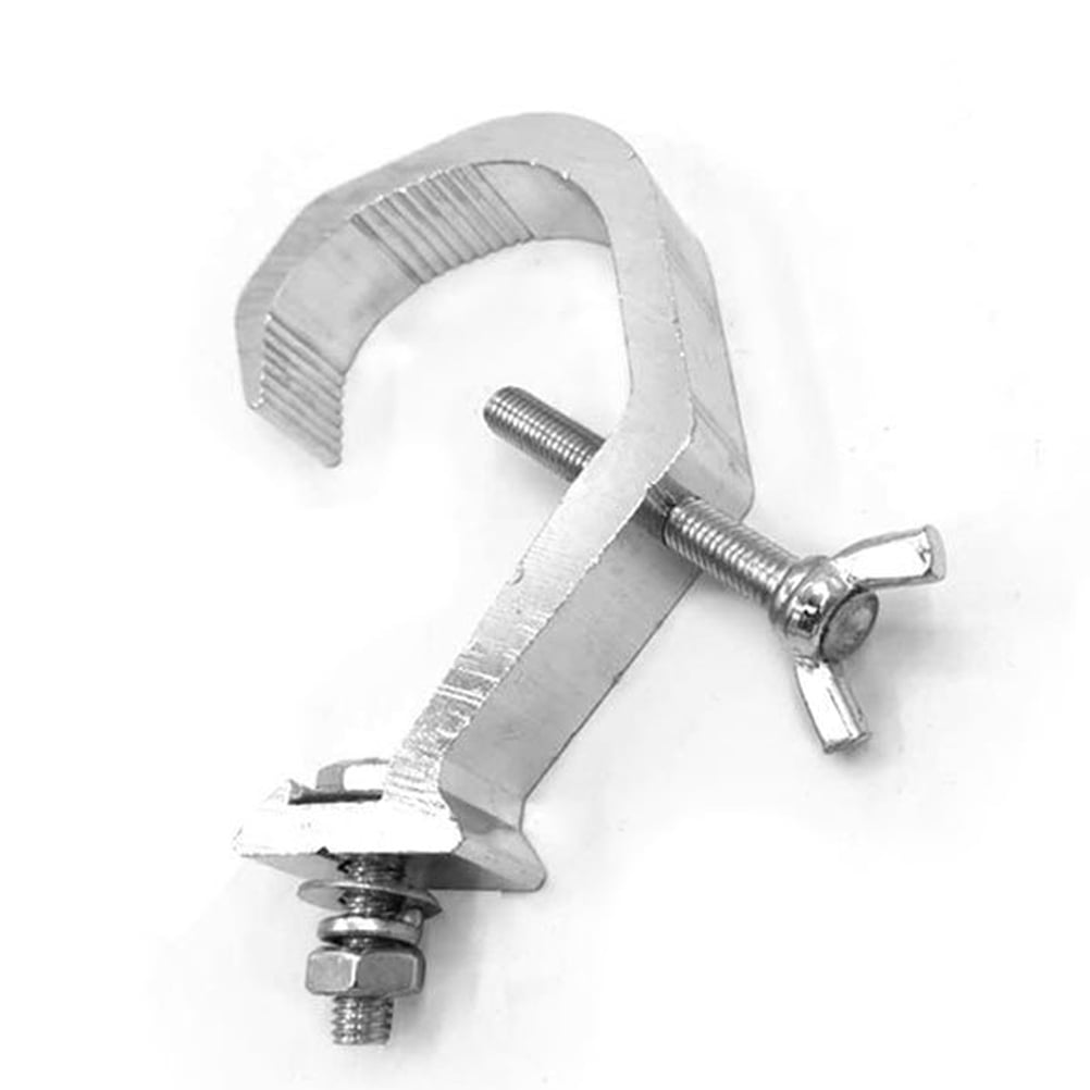 GOOHOCHY 6 Light Clamps Spotlight Truss Lighting Stage Hooks Silver ...