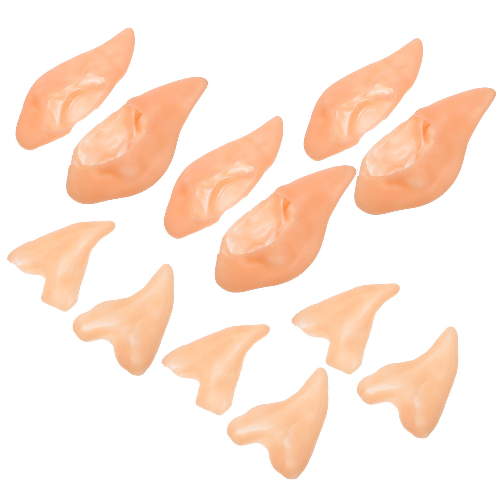 GOOHOCHY 6 Pairs Elfin Ear Decoration for Fancy Dress Parties - Walmart.com