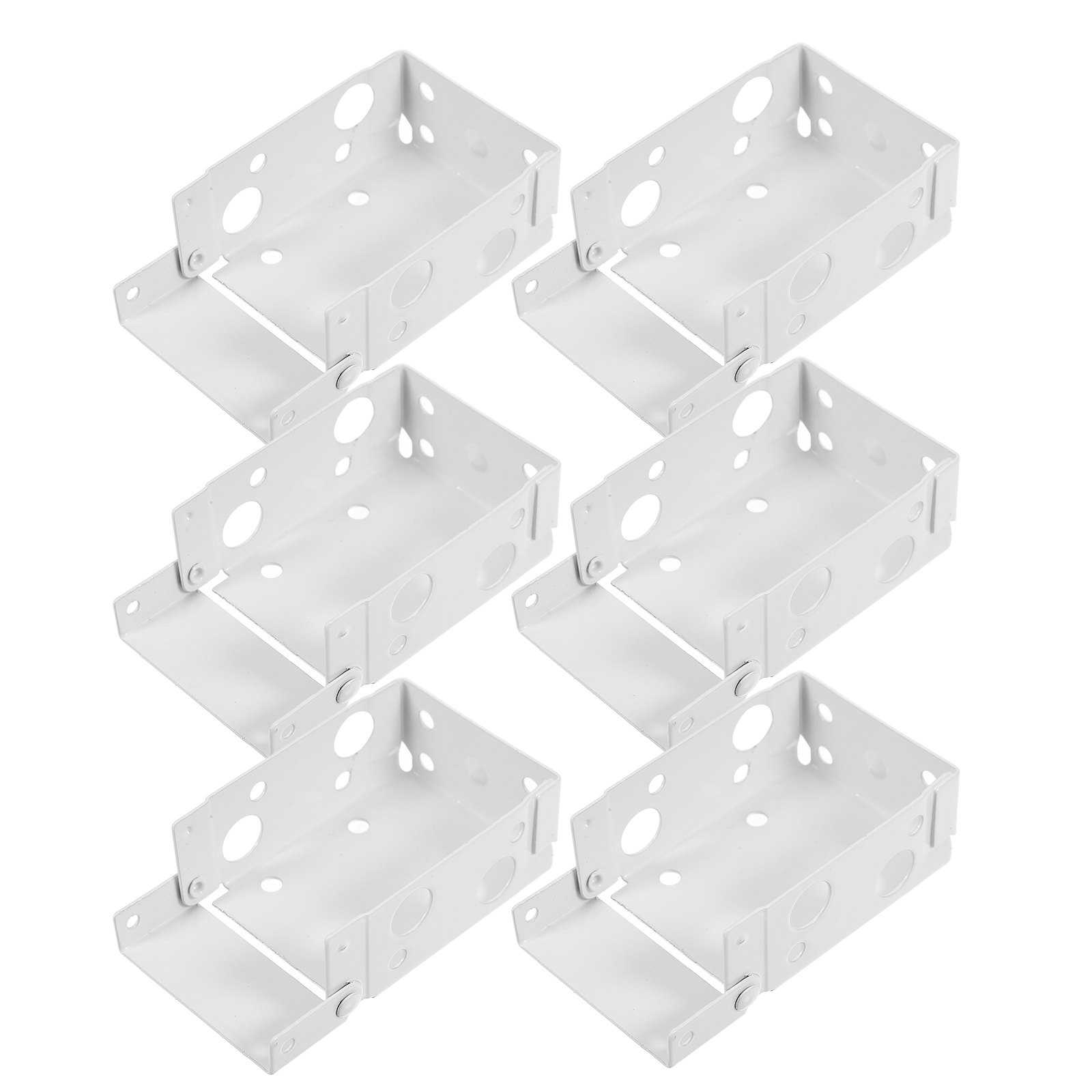GOOHOCHY 6 Pcs Blind Side Mount Bracket Shutter Brackets External ...