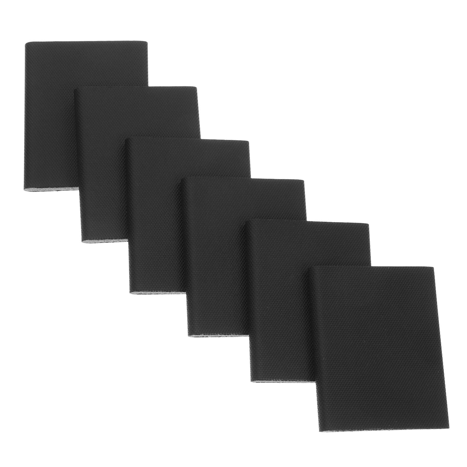 GOOHOCHY 6 Pcs Door Corner Seal Weatherstrip Exterior External Black ...