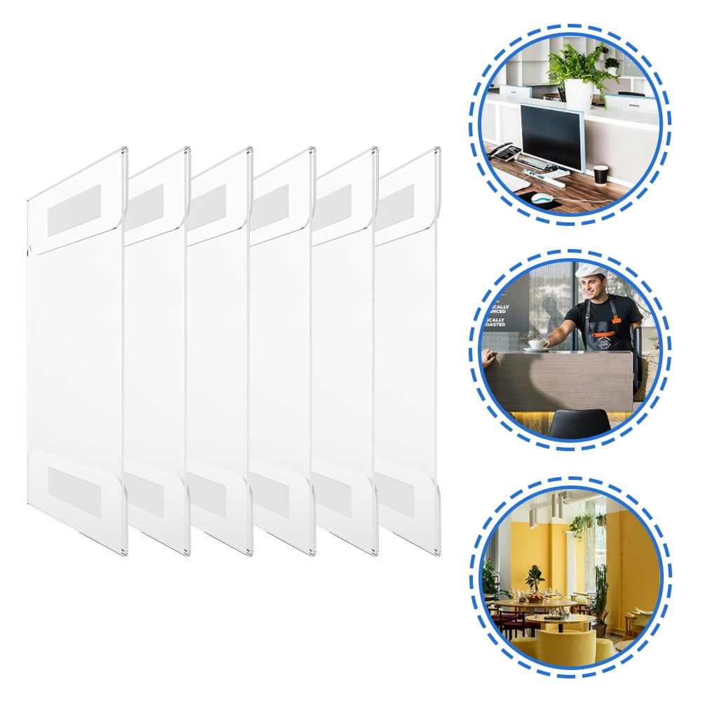 GOOHOCHY 6 Pcs Price Tag Document Holder Exhibition Display - Walmart.com