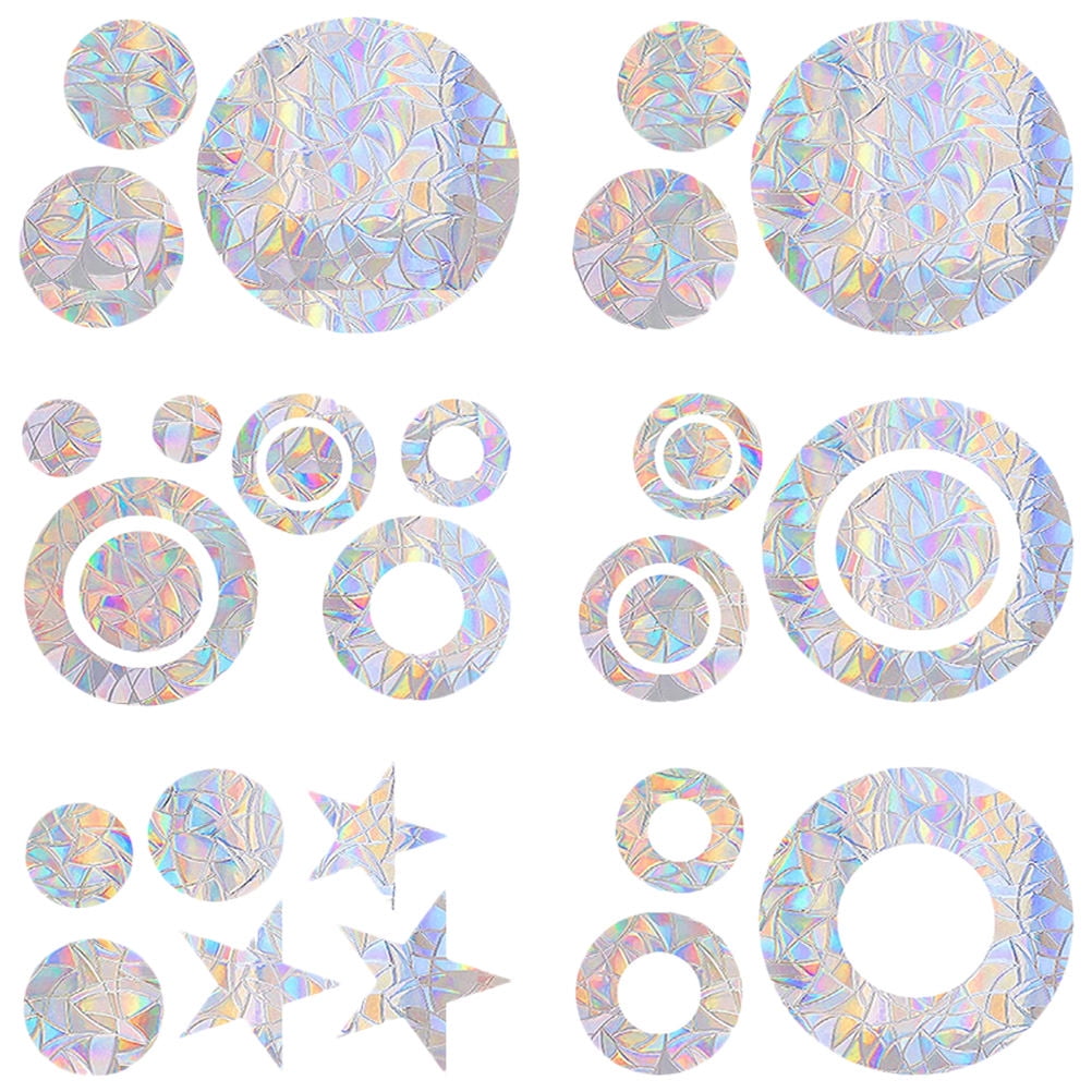 GOOHOCHY 6 Pcs Static Window Cling Bird Strike Sufficient Quantity ...