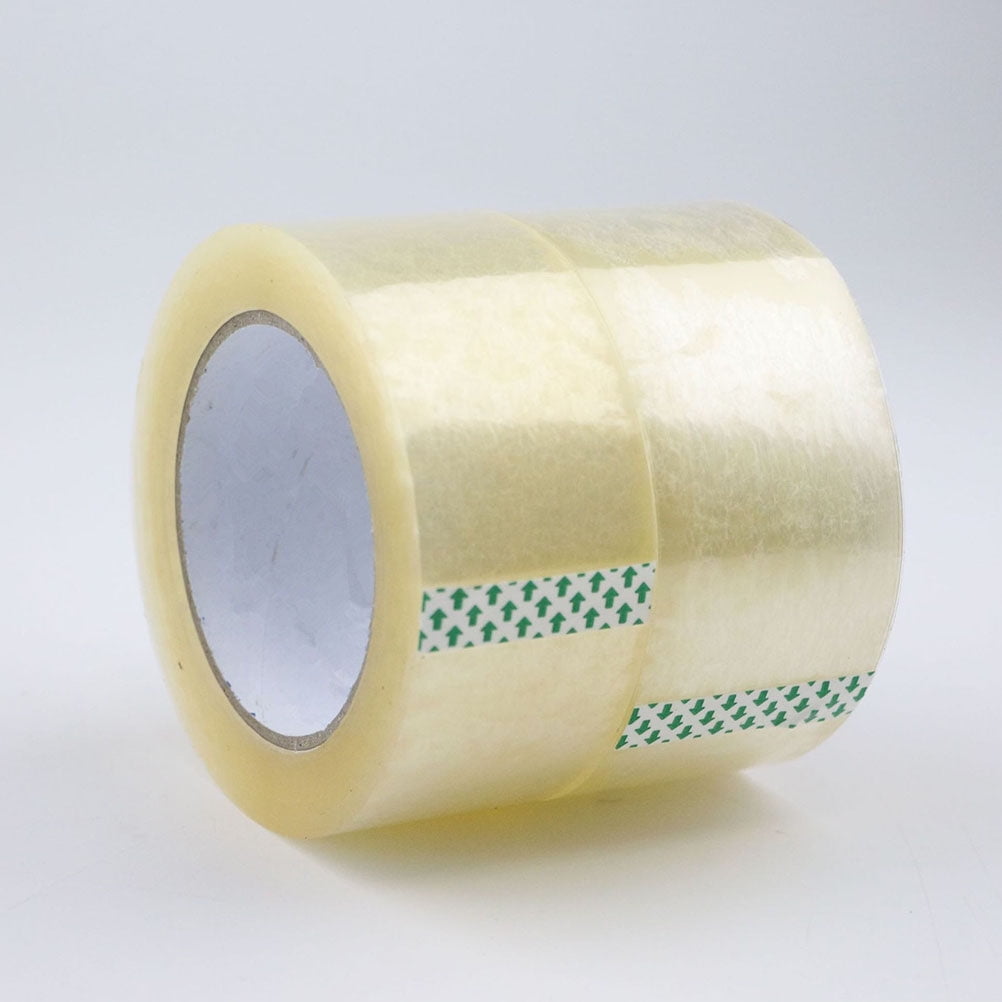 GOOHOCHY 6 Rolls Silent Transparent Tape Packing Sealing Packaging ...