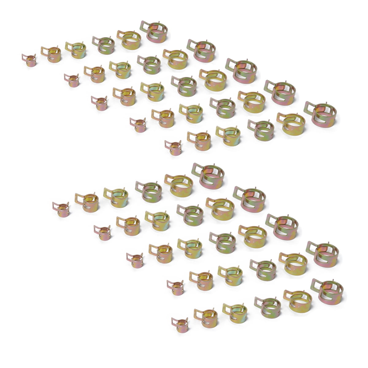 GOOHOCHY 60 in 1 Hose Clamps Air Clips Clamps for Plumbing Automotive ...