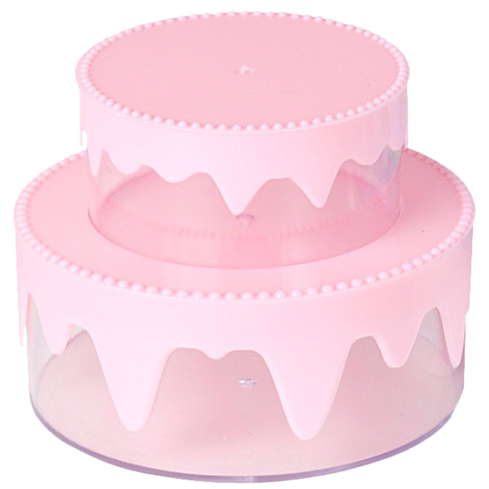 FUTUREORYY Cake Shaped Box Pink 1 Set 3.9In - Walmart.com