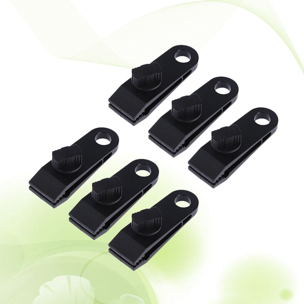 GOOHOCHY Plastic Tent Clips Wind Resistance 6Pcs 3.3X1.1X1.0In ...