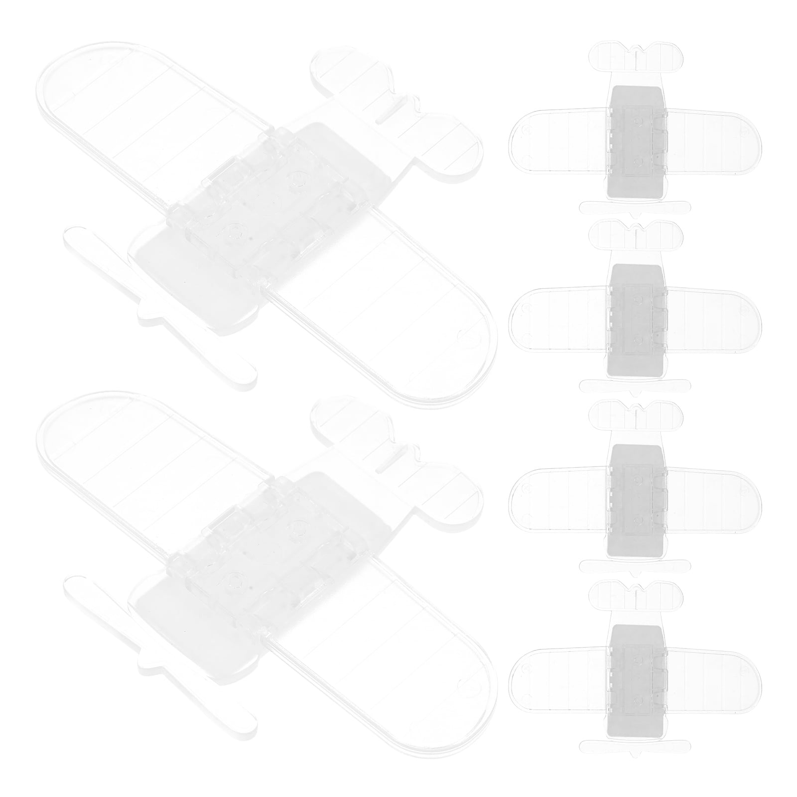 GOOHOCHY 6pcs Child Safety Window Lock Airplane Shape No Drill Sliding ...