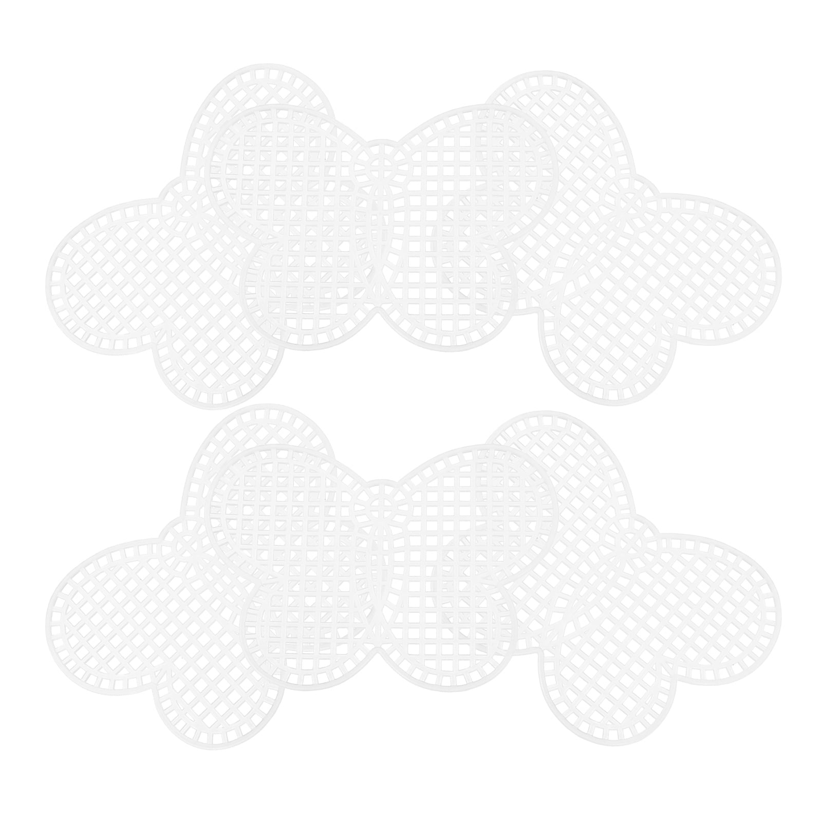 GOOHOCHY 6pcs Embroidery Canvas Mesh Plastic Canvas Bag Plastic Canvas ...