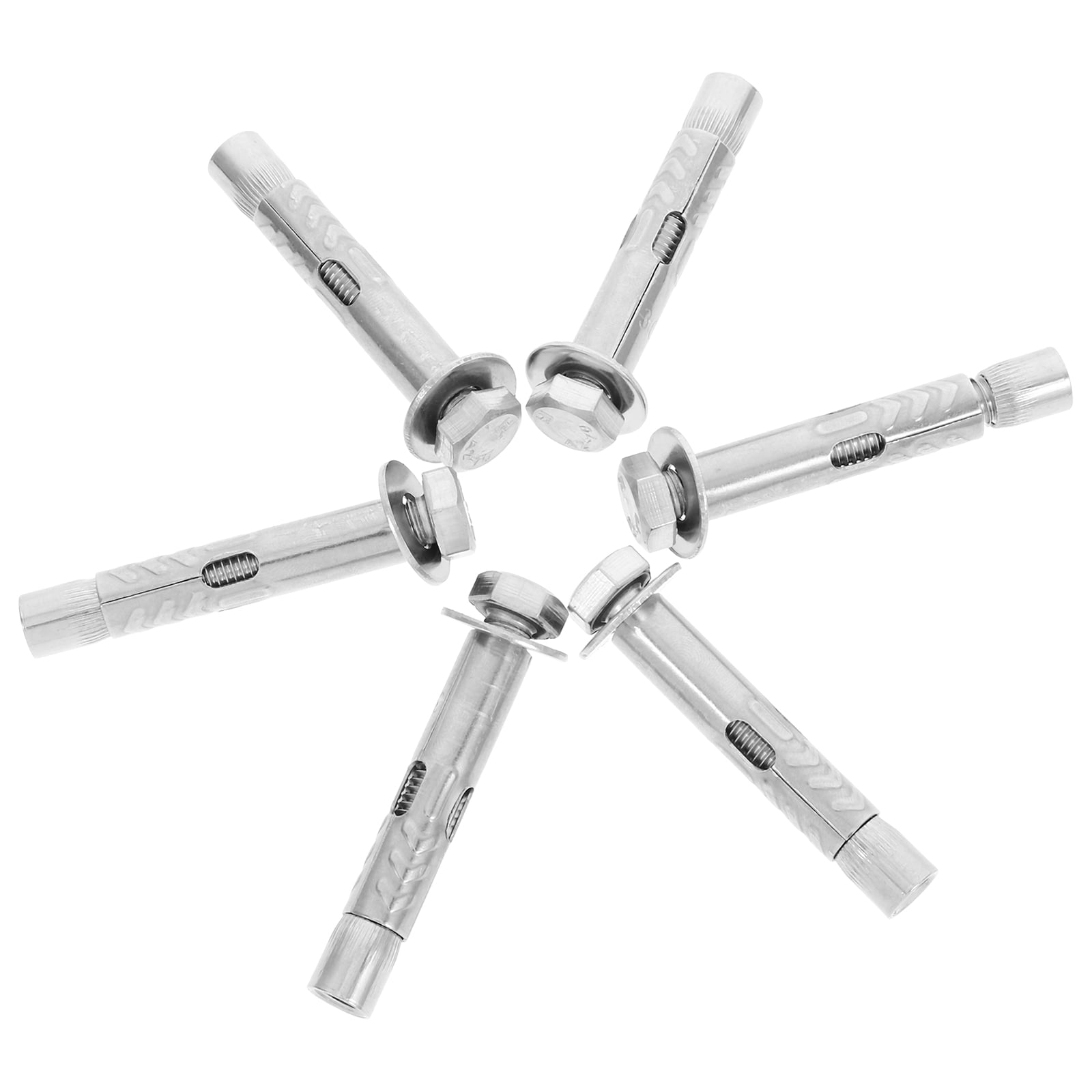 GOOHOCHY 6pcs Expansion Screw Anchors Heavy Duty Expansion Screw ...