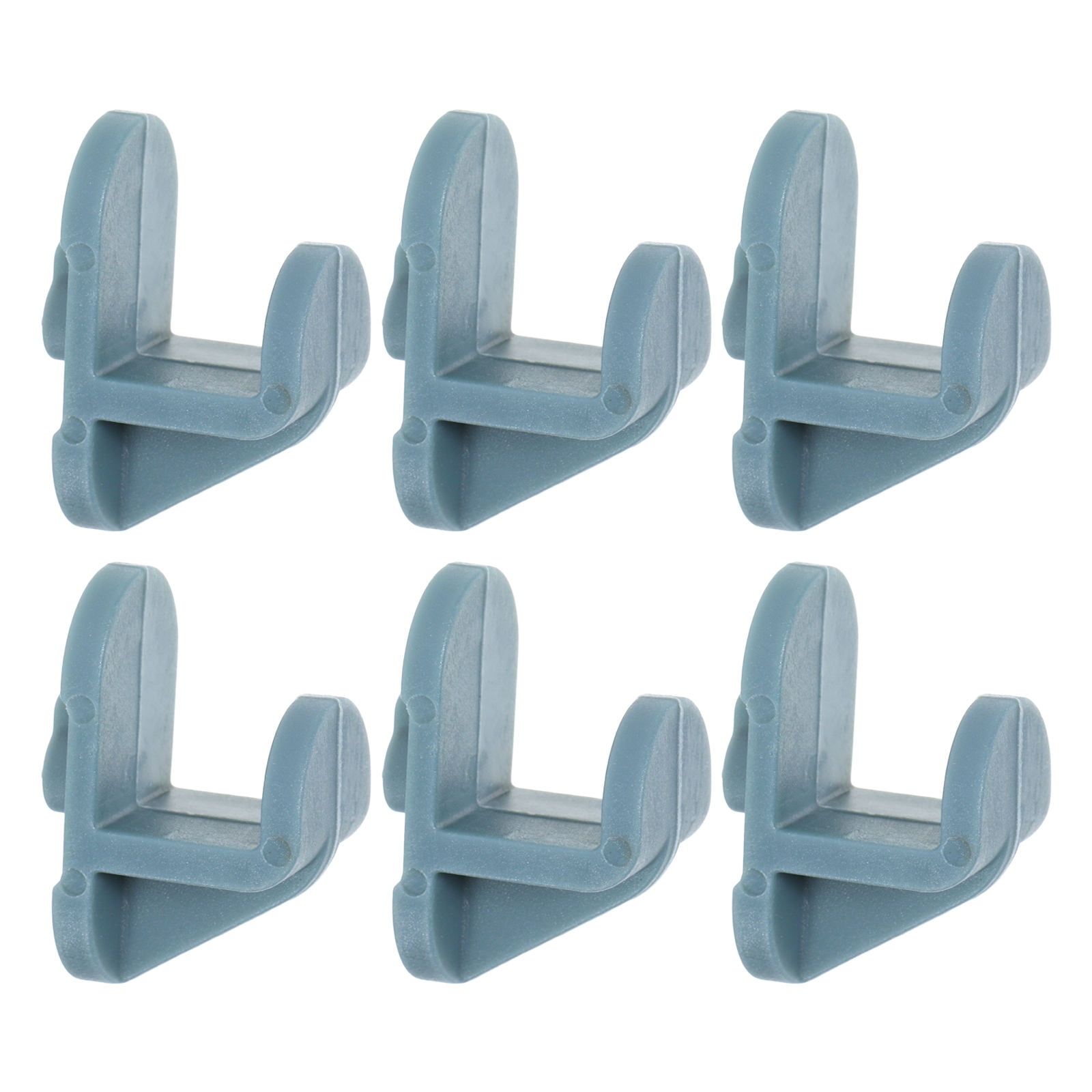 GOOHOCHY 6pcs Multipurpose Freezer Hook Shelf Clips Bracket Replacement ...