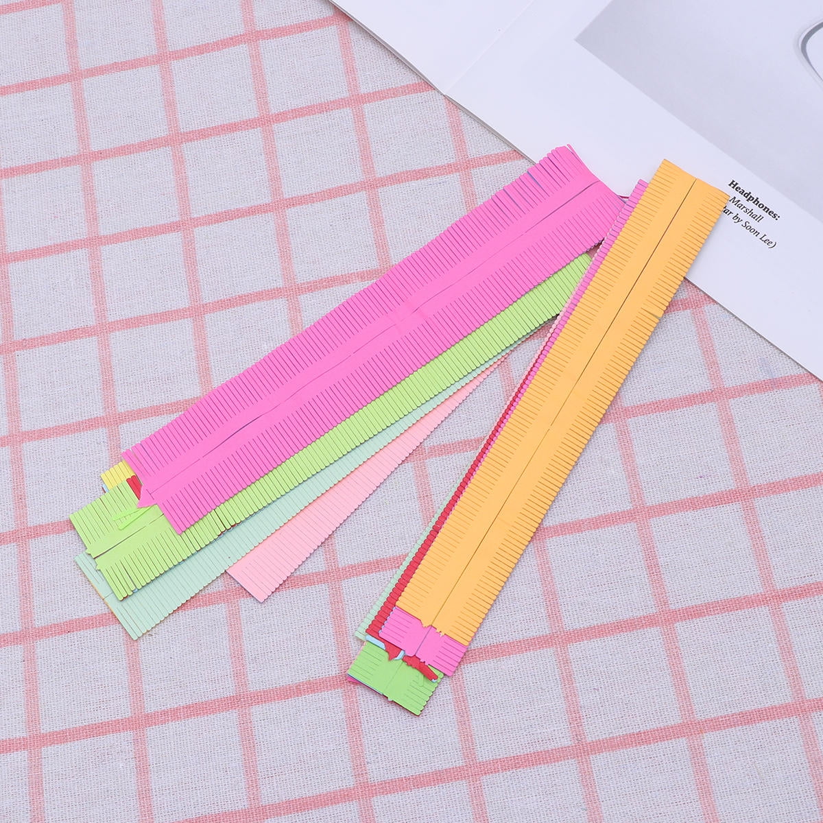 GOOHOCHY 8 Bags Quilted Paper Set Paper Quilling Projects 8pcs ...