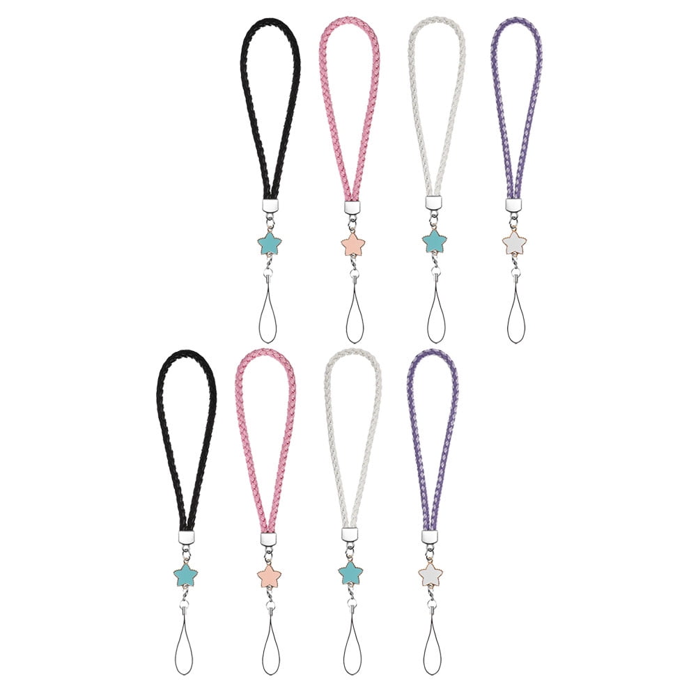 GOOHOCHY 8 Pcs Mobile Phone Straps Star Hand Lanyard Cell Lanyards for ...