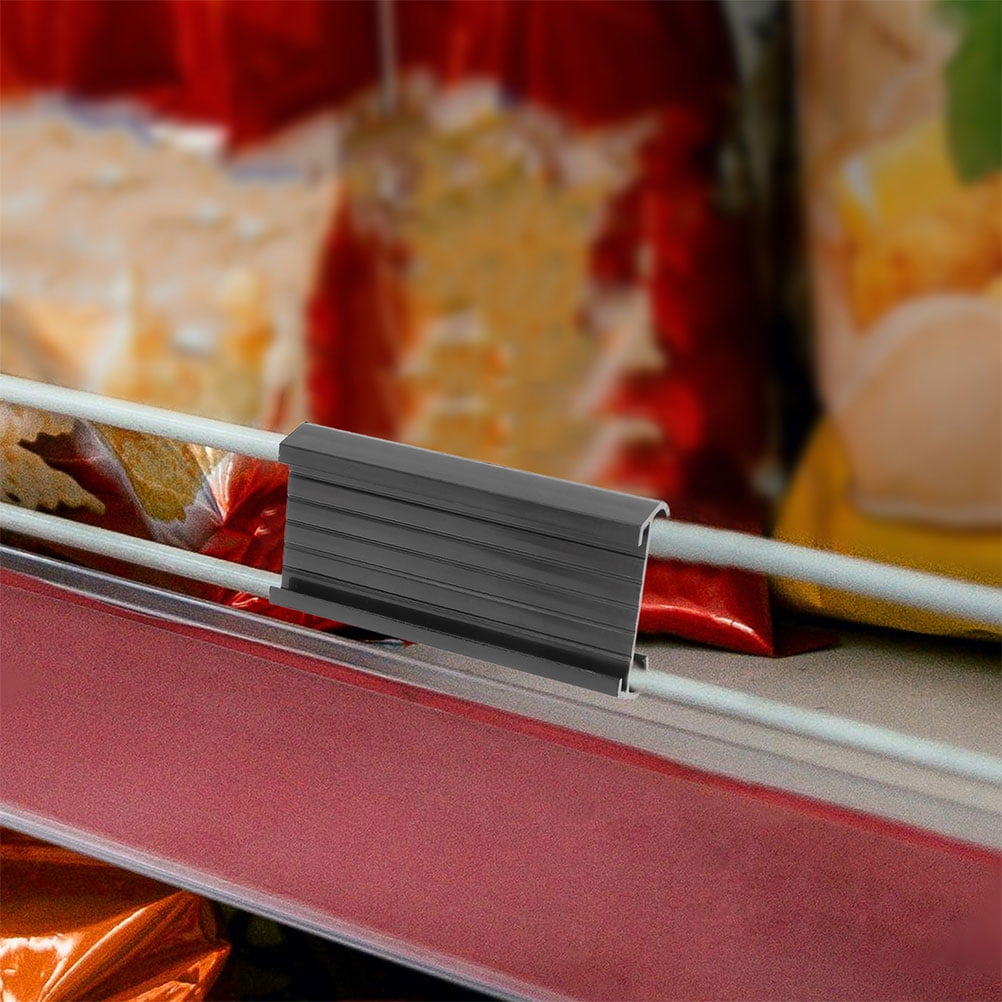 GOOHOCHY 8 Pcs Shelf Labels Wire Shelving Holders Plastic Office ...