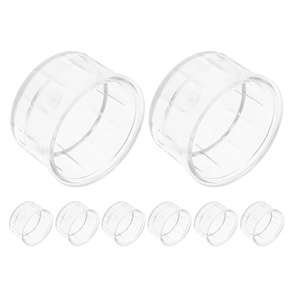 GOOHOCHY 8PCS Plastic Shaker Bottle Replacement Lids Spill-Proof ...