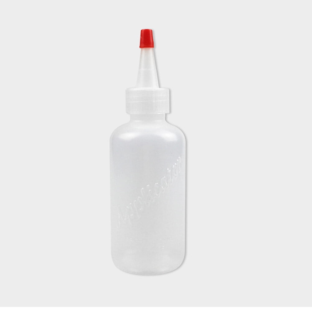 GOOHOCHY 8pcs Liquid Dispensing Bottles White LDPE for Storage of ...