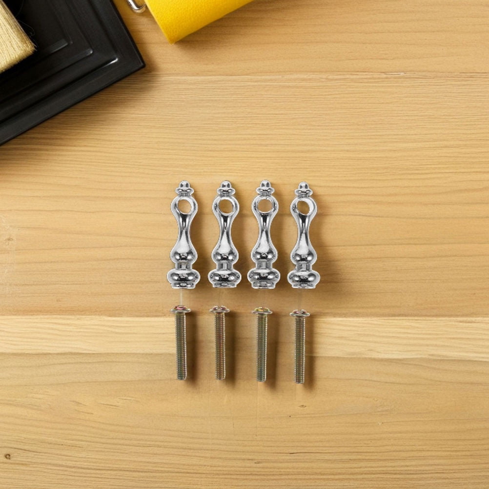 GOOHOCHY 8pcs Metal Post End Cap for Cabinet and Bar Cart Railing Post ...