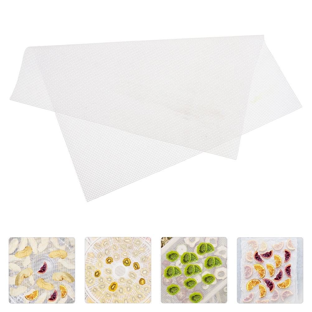 GOOHOCHY 8pcs Reusable Dehydrator Sheets Silicone Mesh Design Non Stick ...