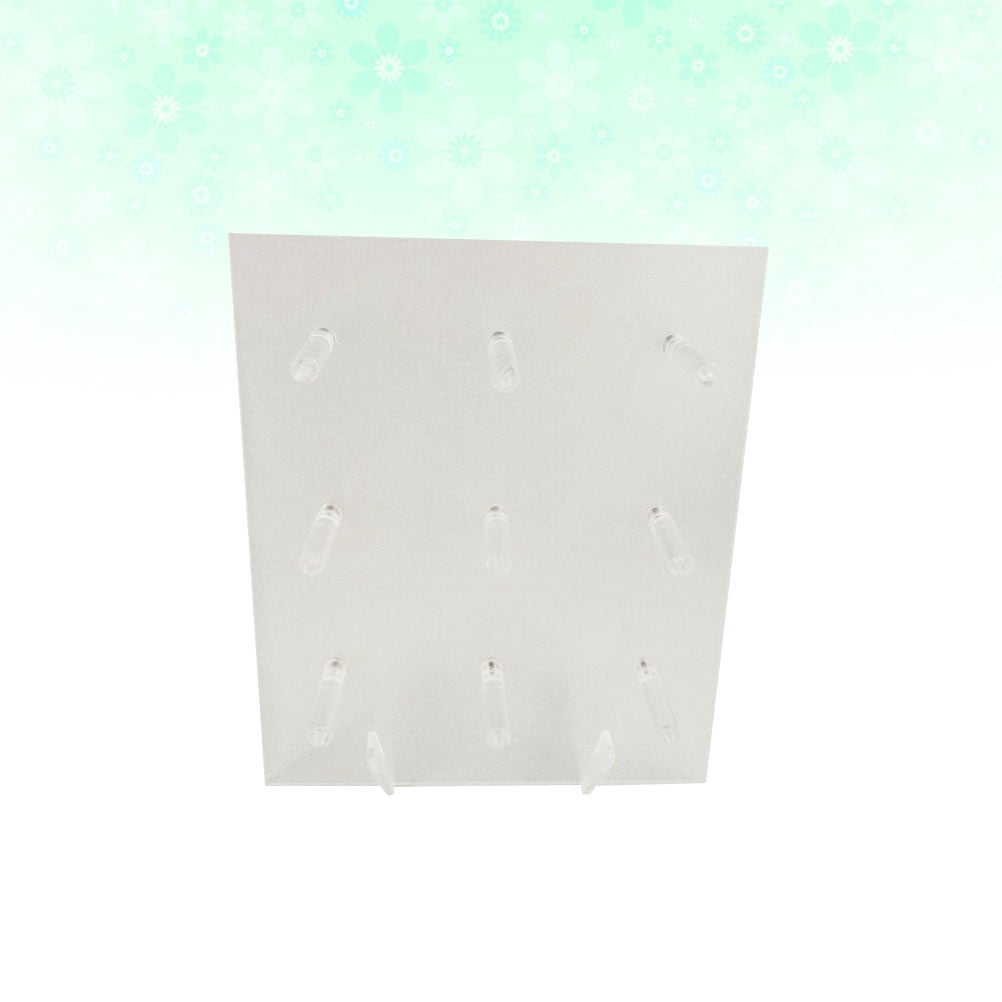 GOOHOCHY 9 Holes Acrylic Donuts Stand Decorative Doughnut Bagels ...