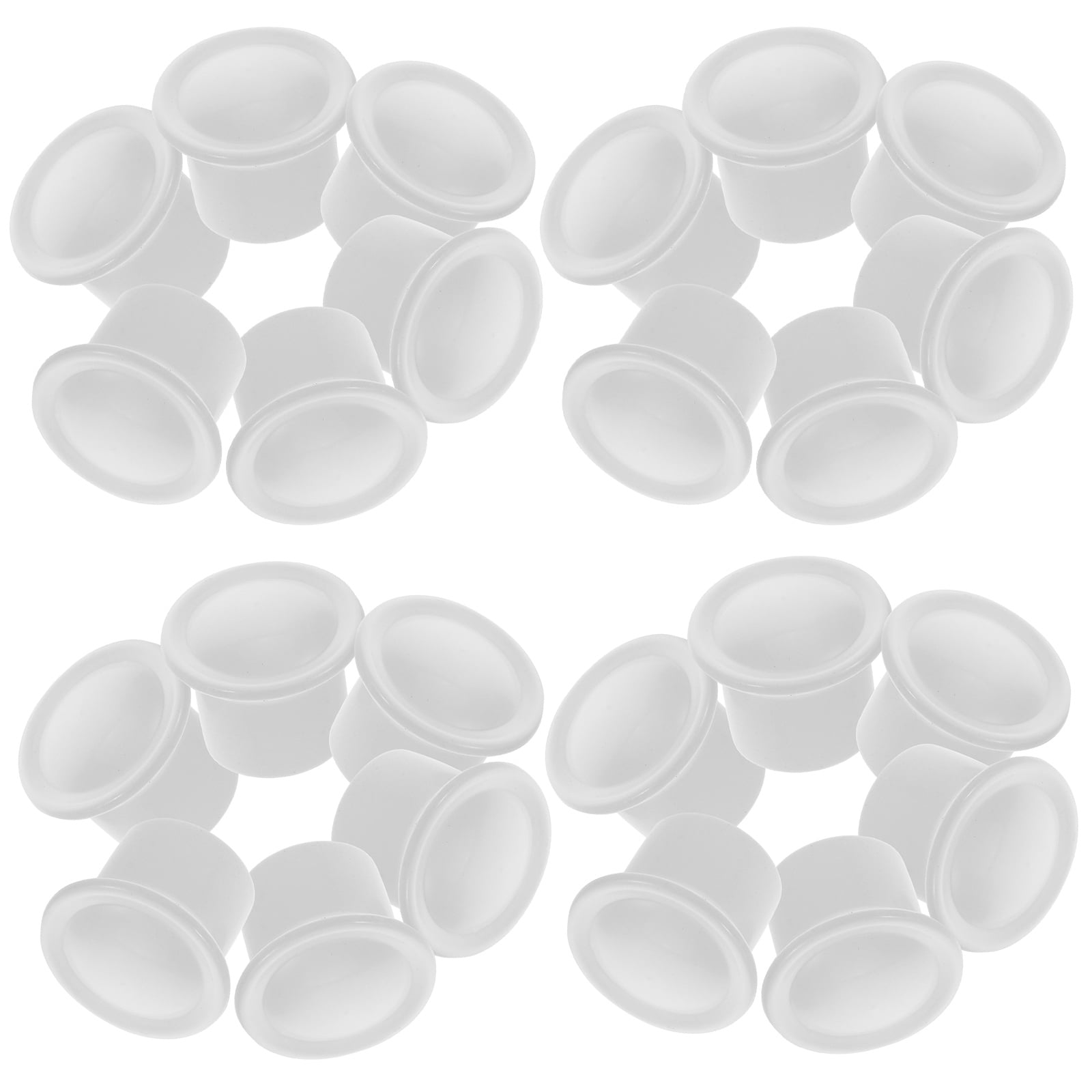 GOOHOCHY 95 Pcs Window Curtain Rod Caps Curtain Rod Finials Curtain Rod ...