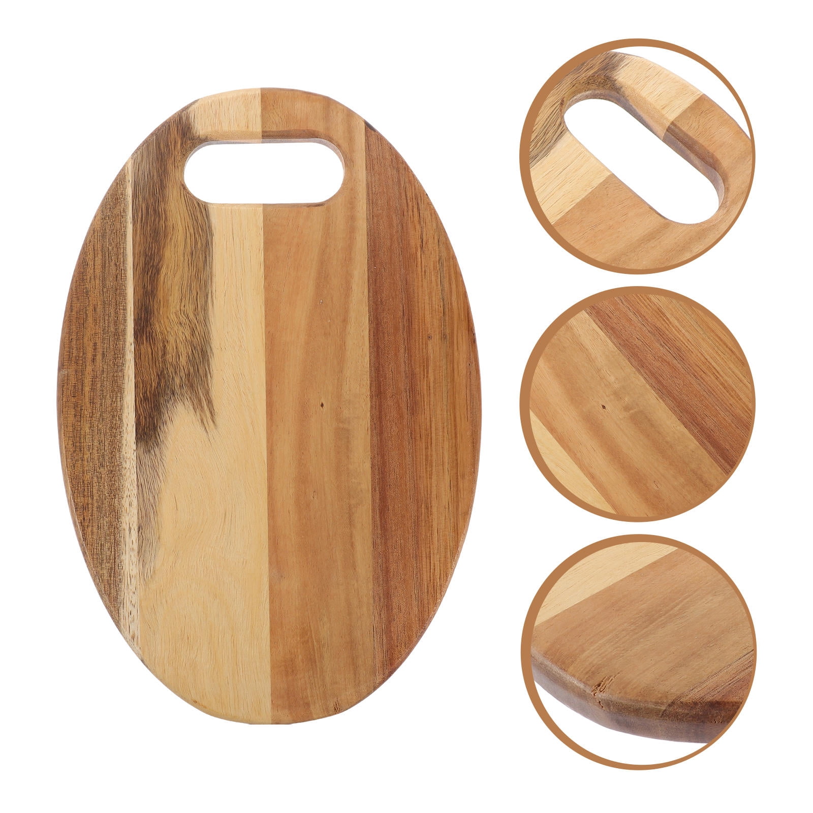 GOOHOCHY Acacia Wood Cutting Board Personal Charcuterie Boards Cheese ...