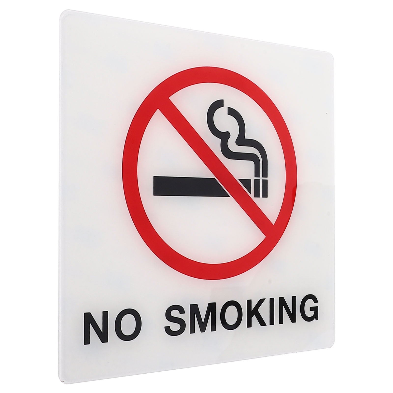 GOOHOCHY Acrylic No Smoking Sign Warning No-smoking Sign Wall Sign No ...