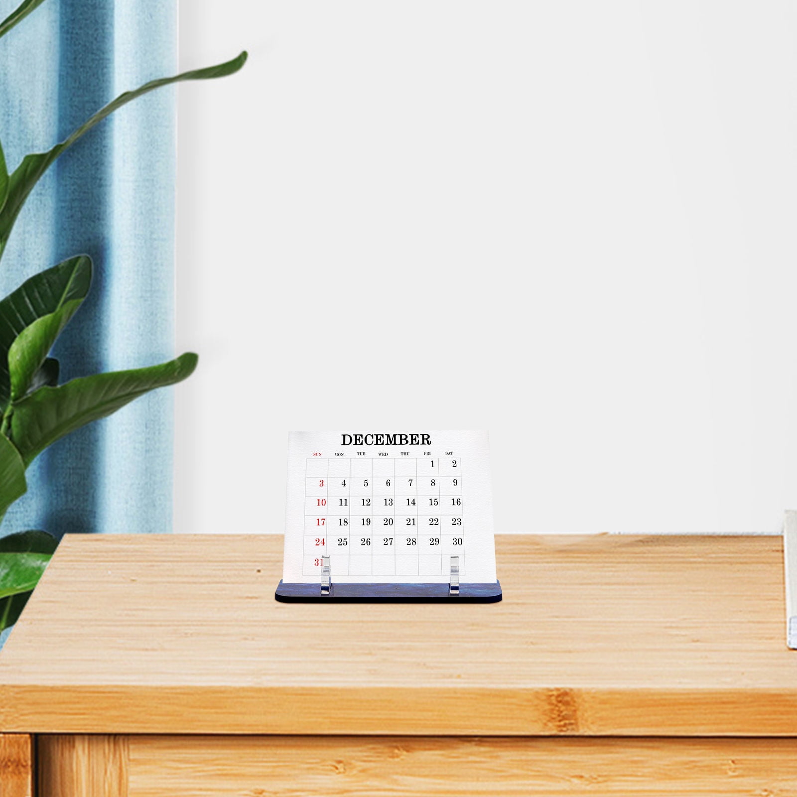 GOOHOCHY Acrylic Plate Stand Card Sign Display Rack Tabletop Acrylic ...