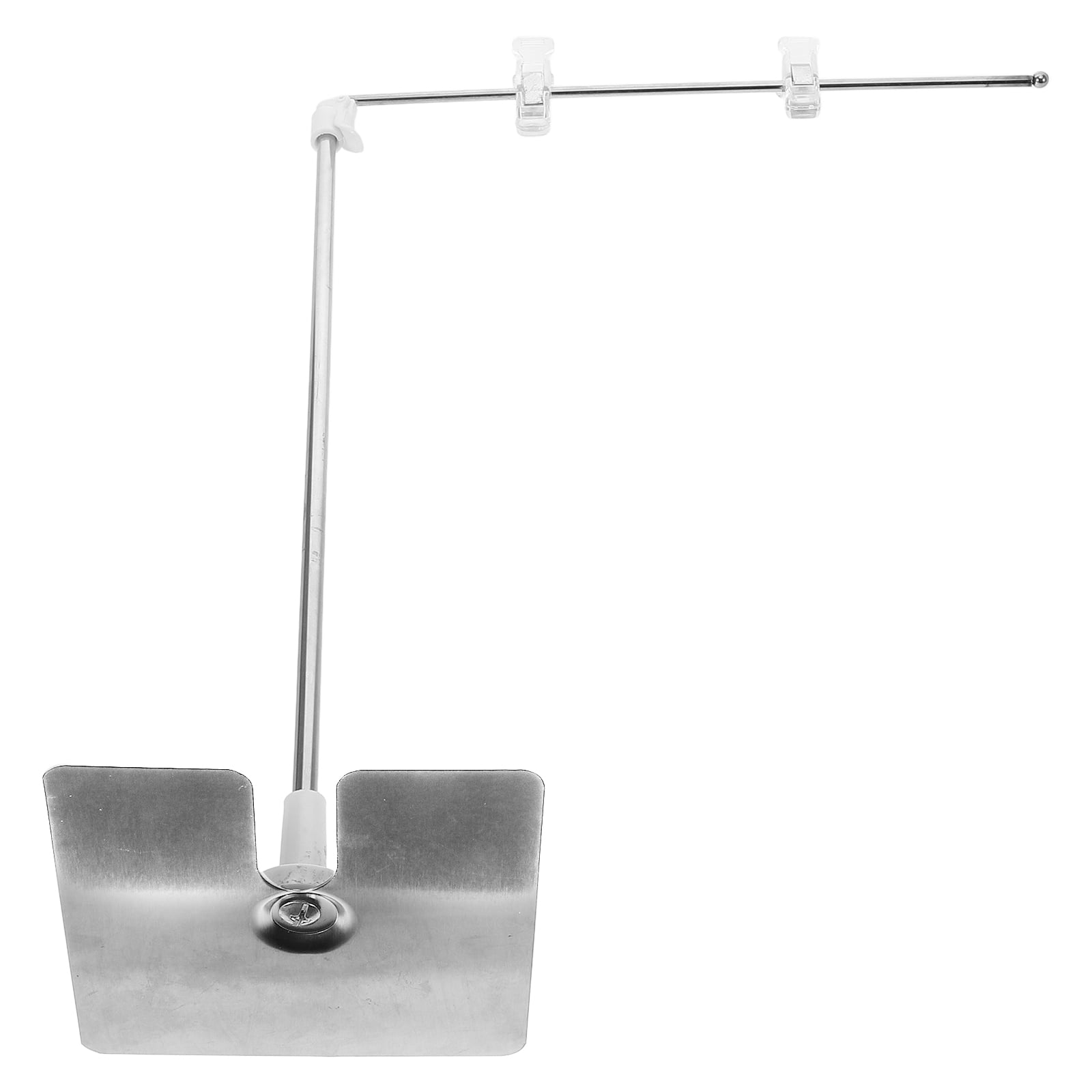 GOOHOCHY Adjustable Metal Banner Holder Adjustable POP Poster Stand ...