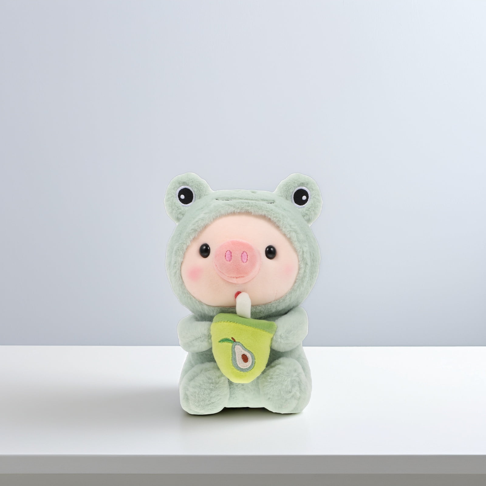 GOOHOCHY Adorable Green Plush Pig Stuffed Animal for Decor Use with ...